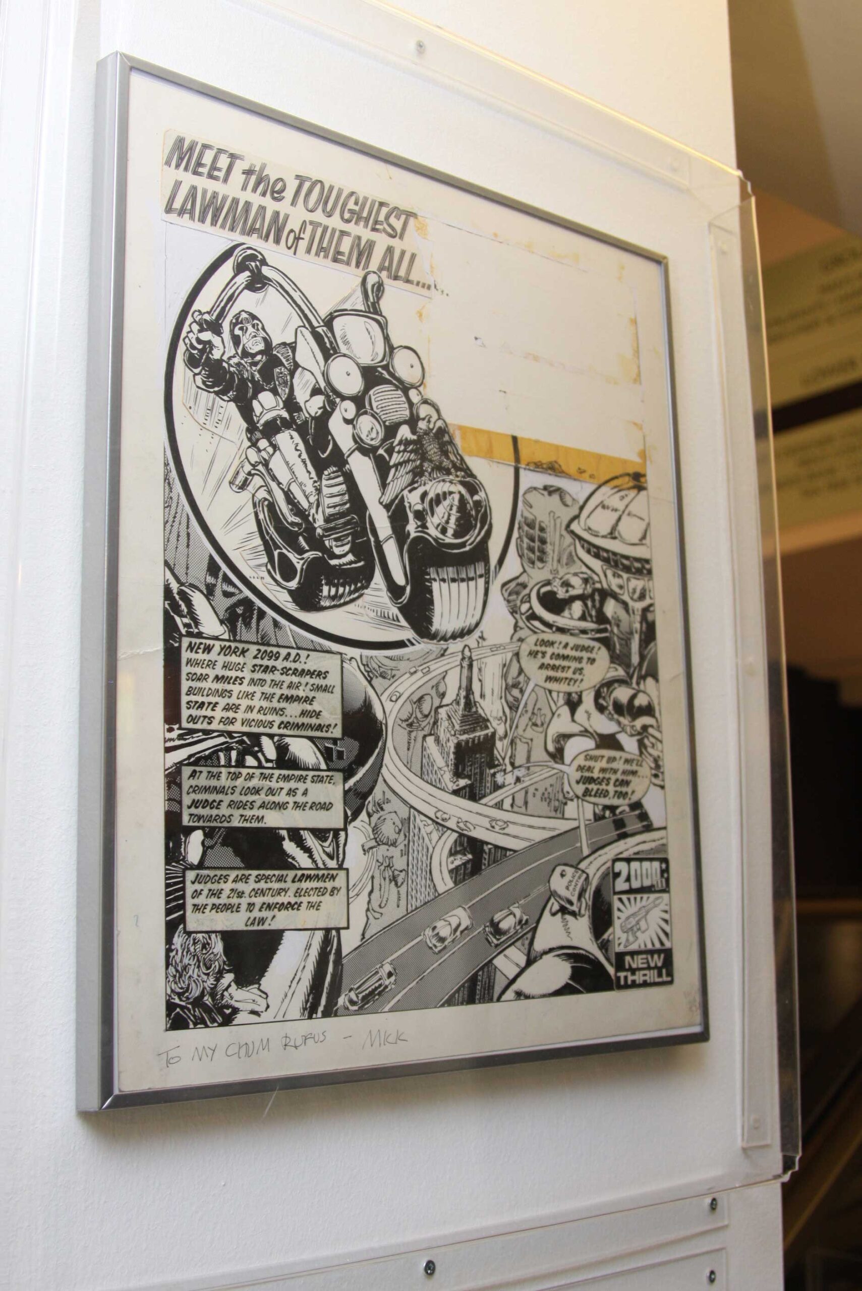‘Comic Timing’ Exhibition Continues – downthetubes.net
