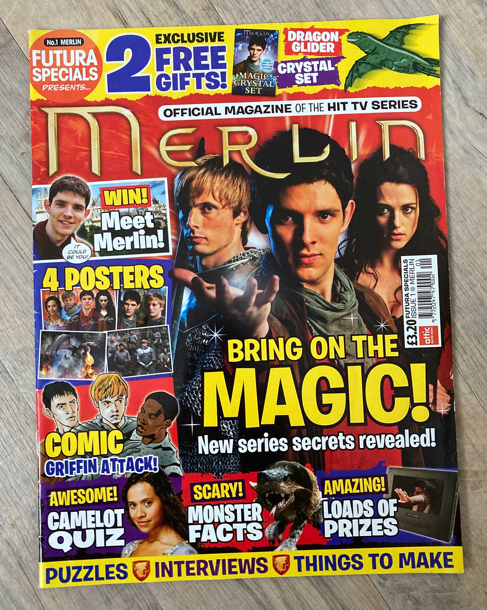 New Merlin magazine out today in the UK – downthetubes.net