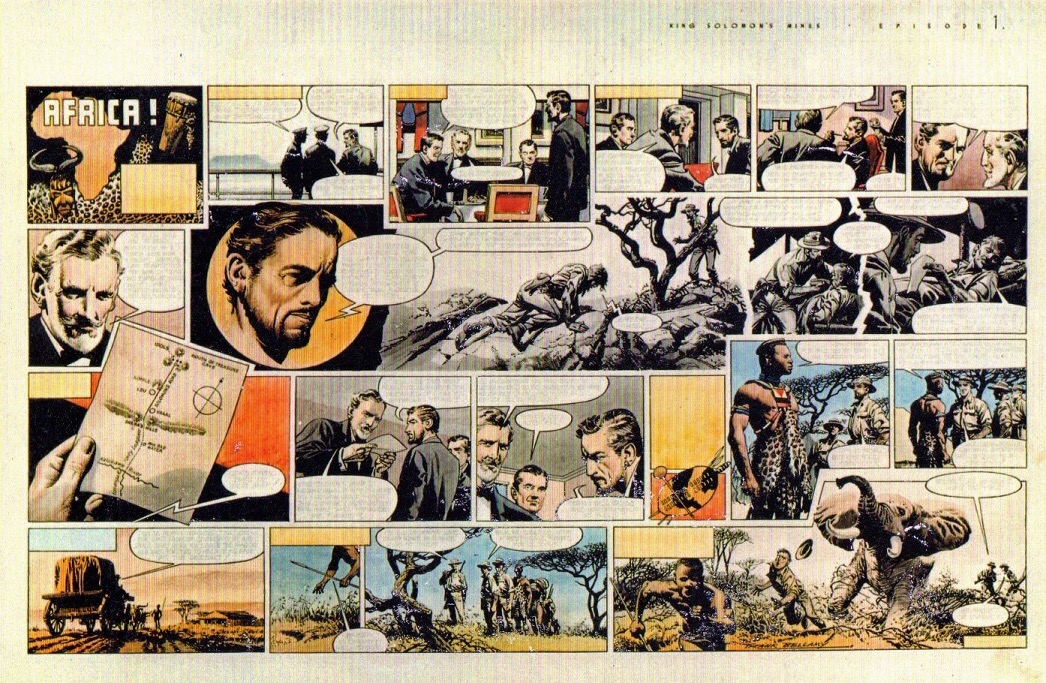 Lost Visions: Frank Bellamy’s unfinished King Solomon’s Mines ...