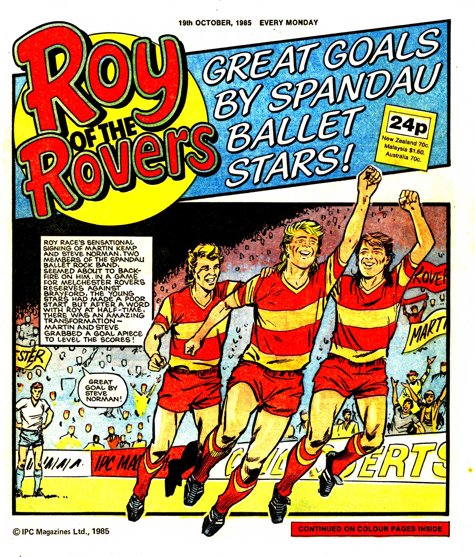 Roy of the Rovers rebooted, new stories start in 2018 – downthetubes.net