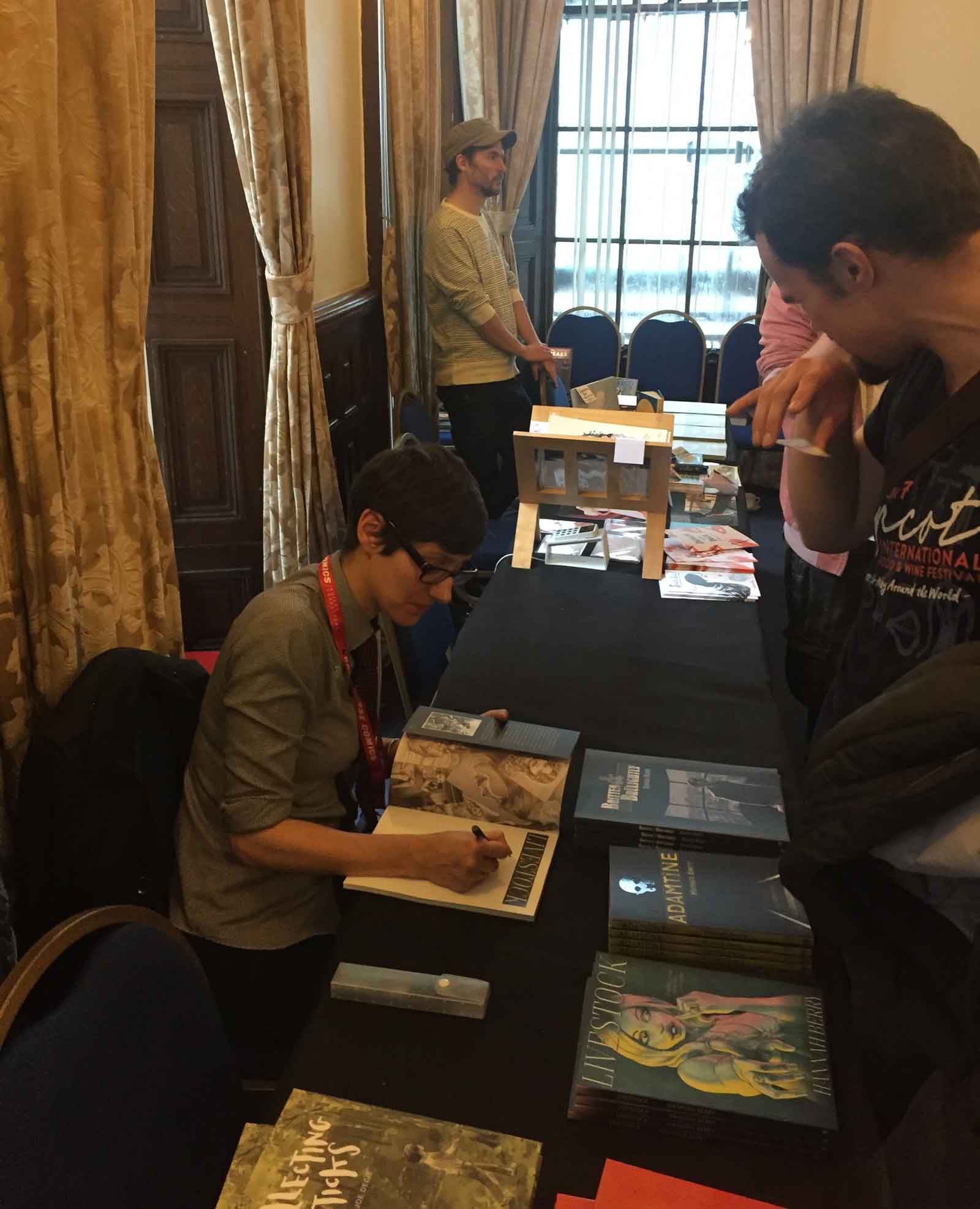 Hannah Berry starts term as Comics Laureate – downthetubes.net