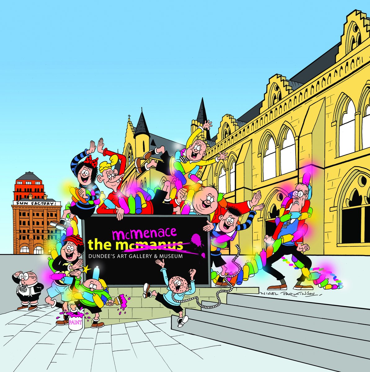 Dundee’s McManus Gallery becomes the McMenace Gallery as Beano ...