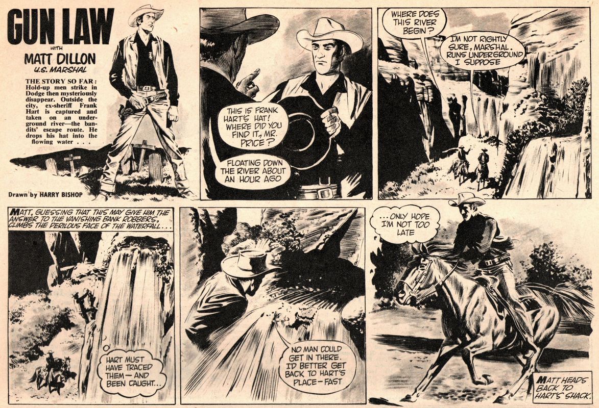 In Praise of… Comic Artist Harry Bishop, creator of “Gun Law” and more ...