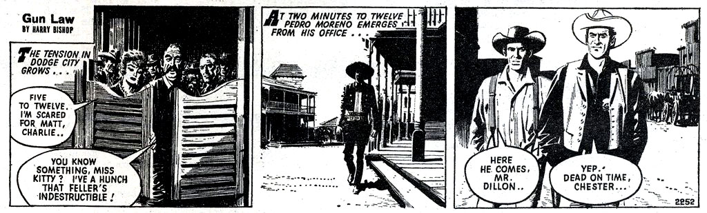 In Praise of… Comic Artist Harry Bishop, creator of “Gun Law” and more ...