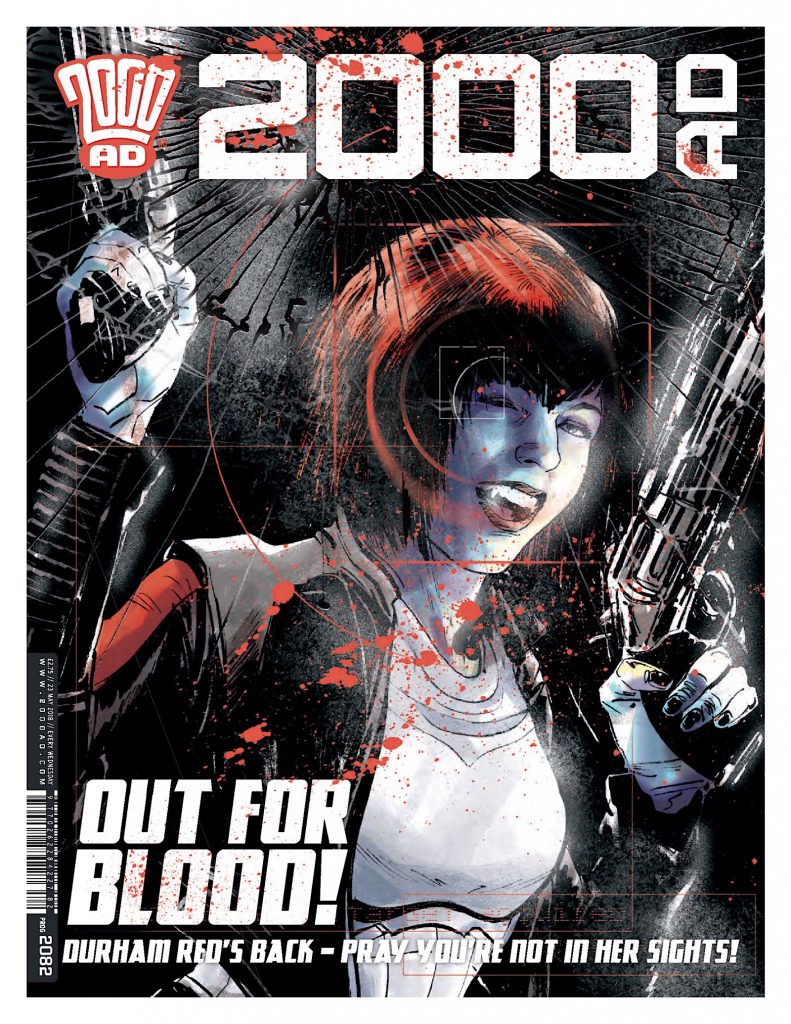 Durham Red revamped in the latest 2000AD! – downthetubes.net