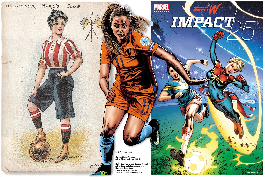 Sneak Peek: More “Playing for a Draw” Football Comics Exhibition ...