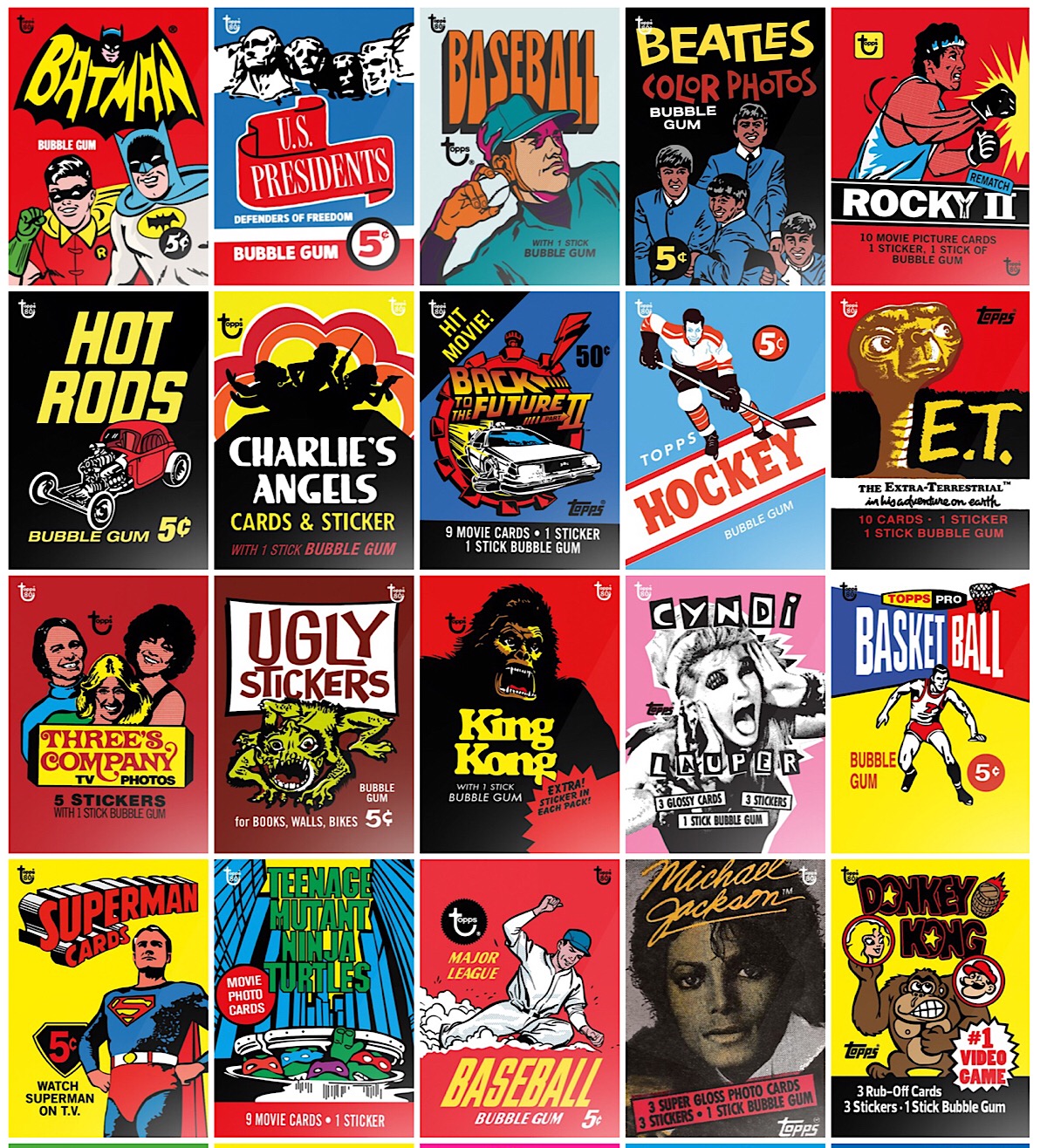 Topps 80th anniversary cards prove almost as collectible as the ...