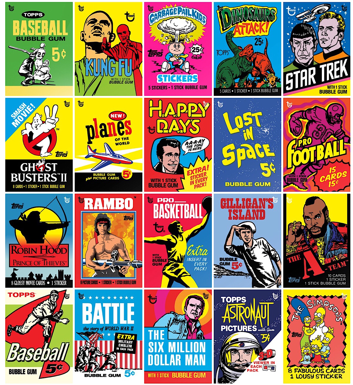 Topps 80th anniversary cards prove almost as collectible as the ...