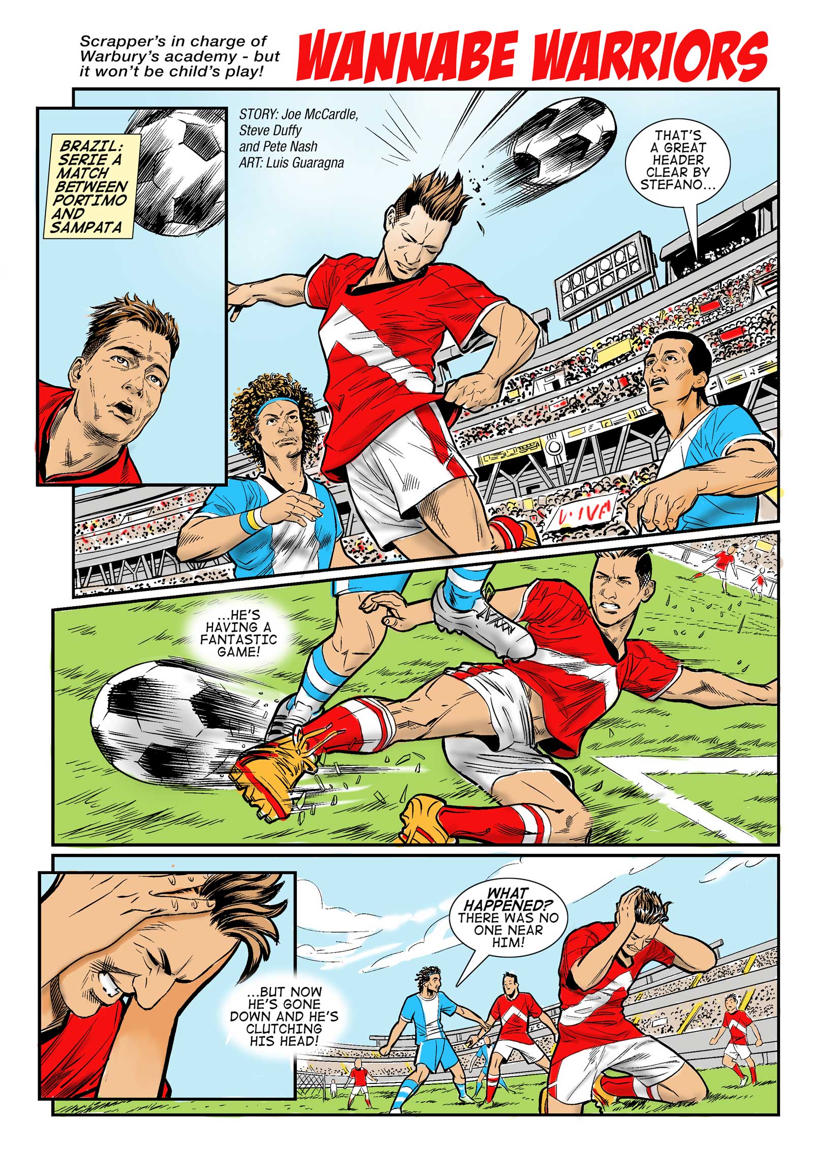 Sneak Peek: the new Striker comic magazine, launching in high street ...
