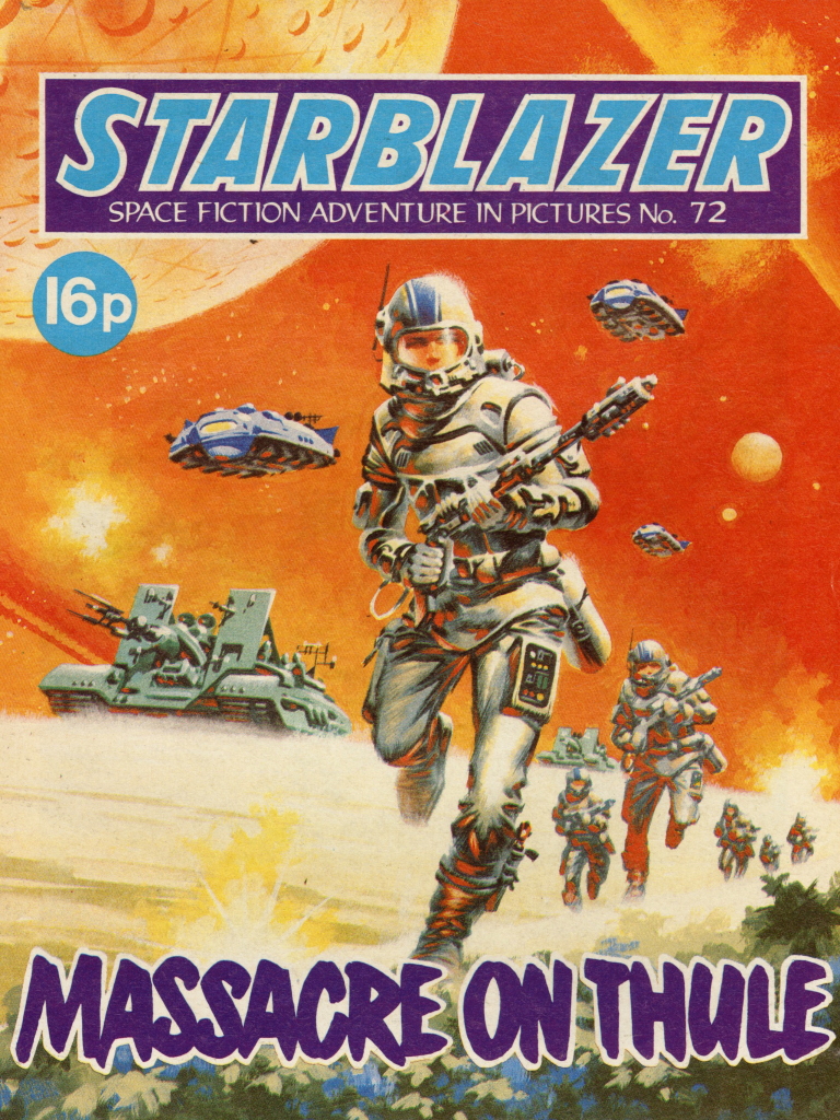 Starblazer Cover Artist Identified – and a Cover Mystery ...