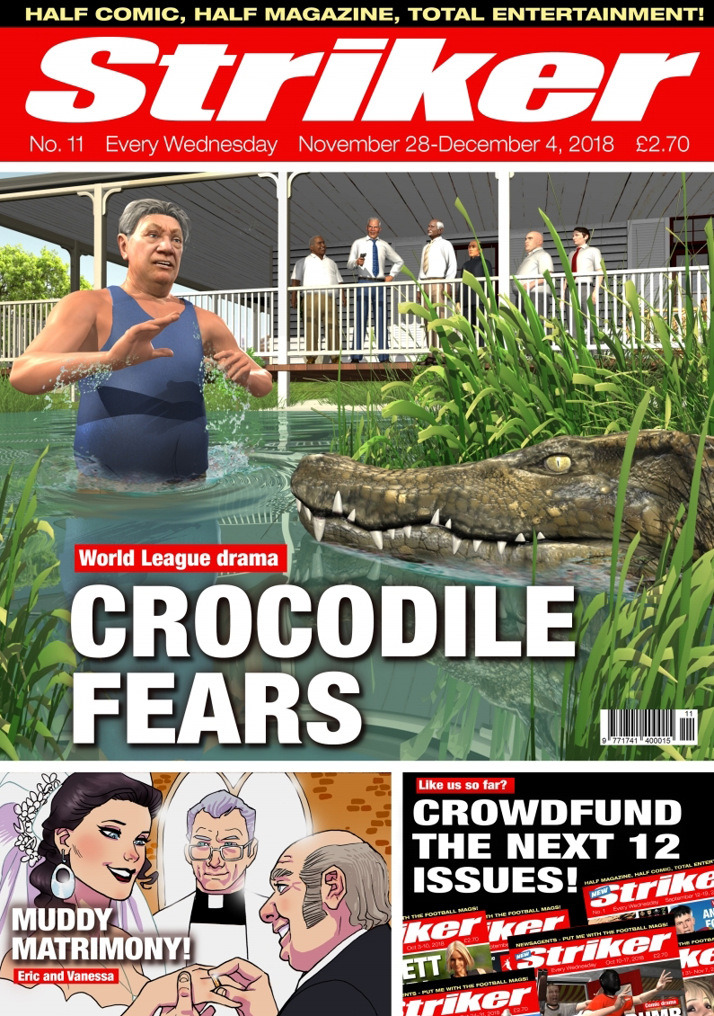 Striker comic battles for second round of crowdfunding – downthetubes.net