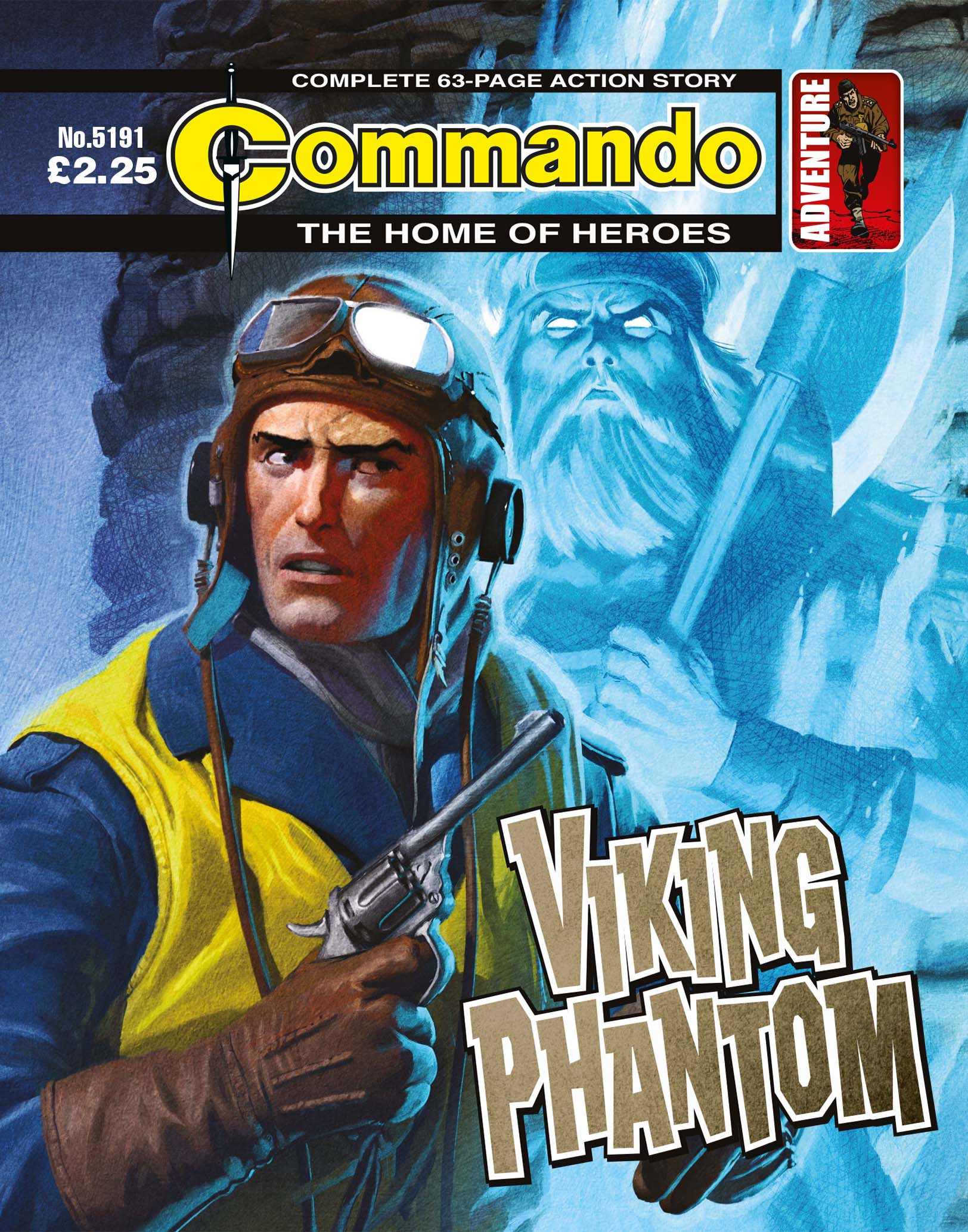 Viking ghosts and a man from Mars menace in new Commando comics ...