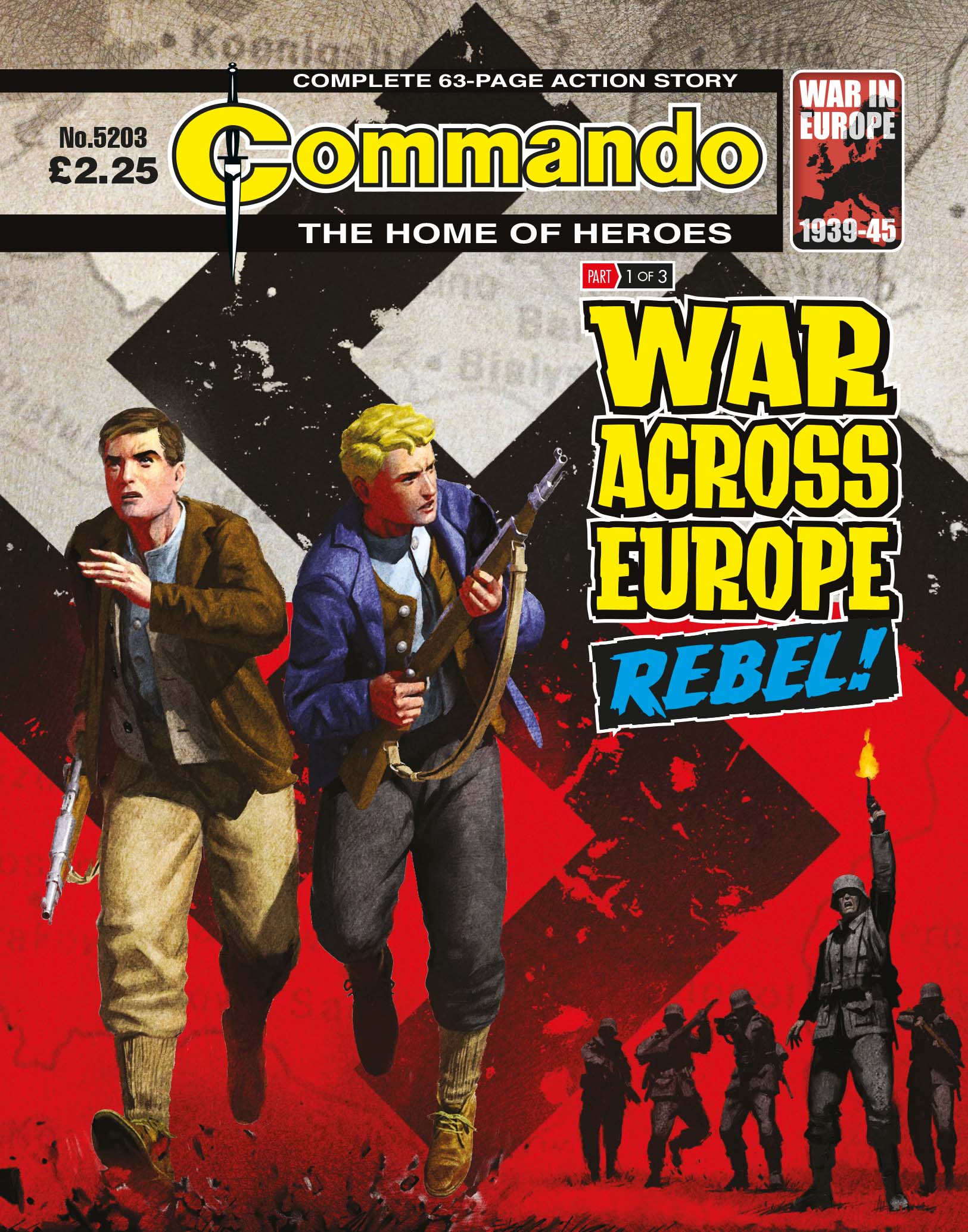 “War Across Europe” launches in new Commando comic! – downthetubes.net