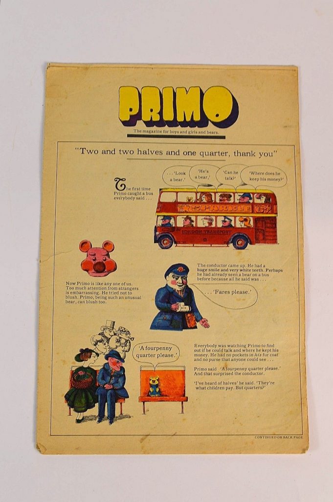 Who Remembers Primo, the Premium Tea Bear? – downthetubes.net