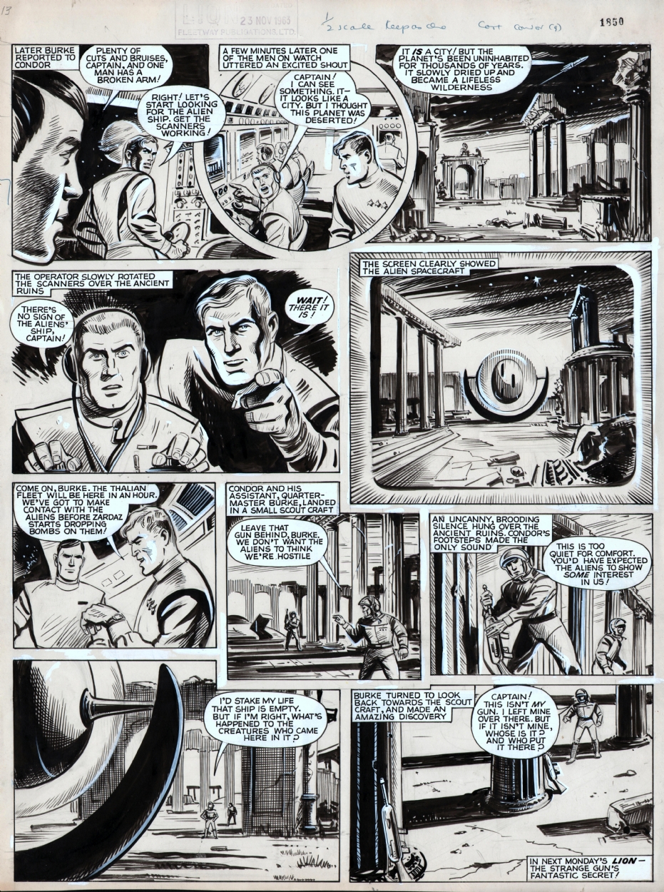 British Comic Heroes: Lion’s “Captain Condor” – downthetubes.net