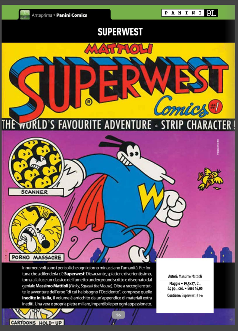 In Memoriam: Comic Artist Massimo Mattioli – downthetubes.net