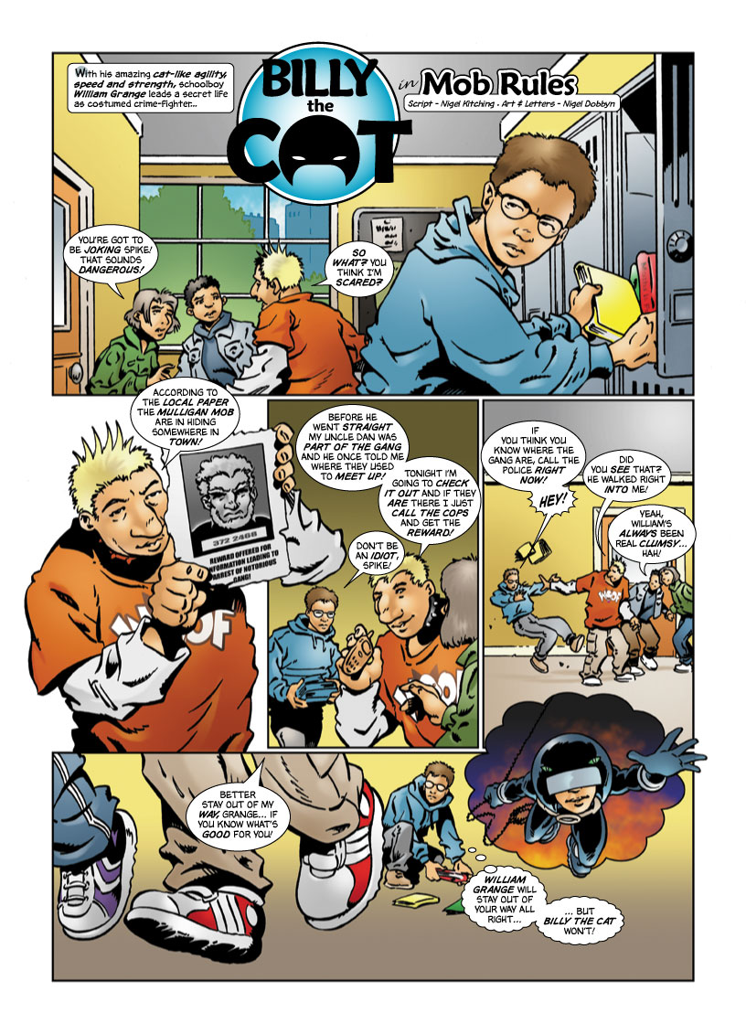 In Memoriam: 2000AD and Sonic the Comic Artist Nigel Dobbyn ...