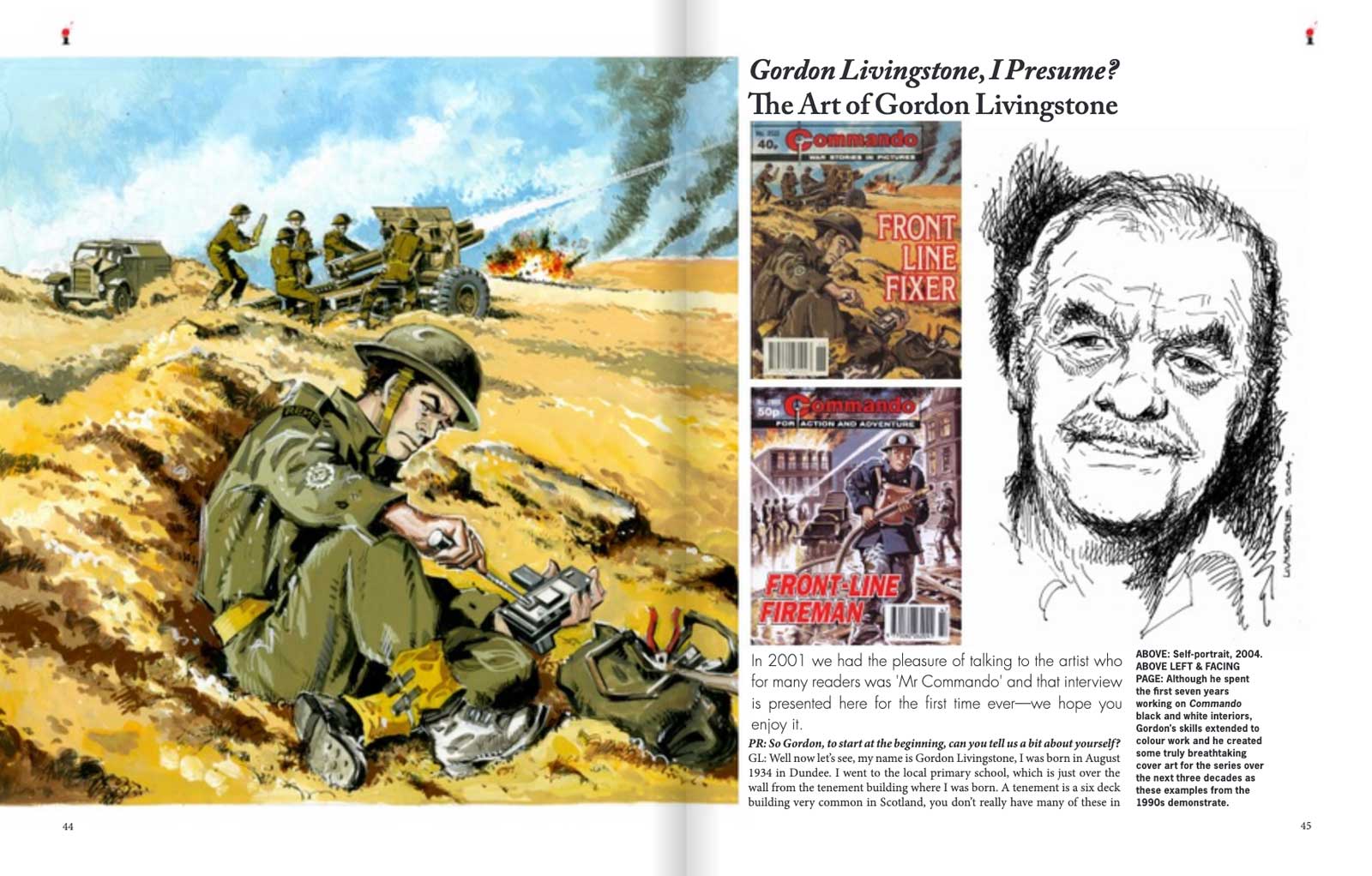 Daggers Drawn! Illustrators Magazine Commando Special available for pre ...