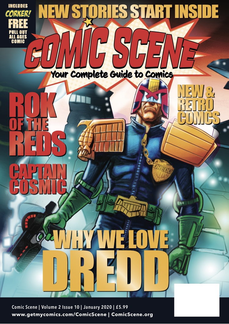 New ComicScene out next week, offers free pull out comic – downthetubes.net