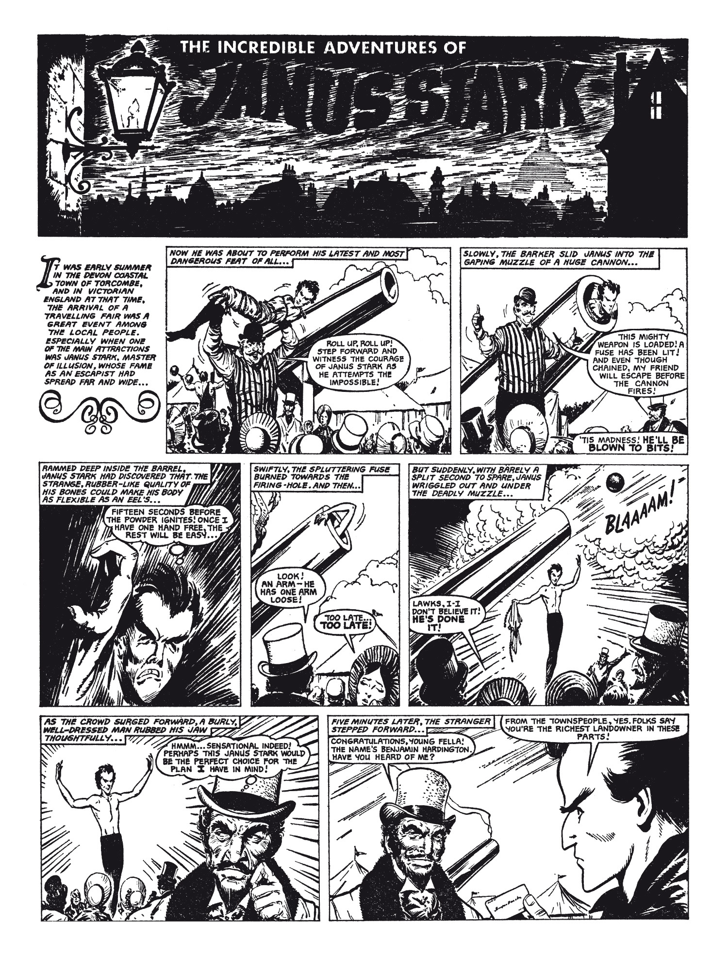 British Comic Characters Profiled | Janus Stark – downthetubes.net