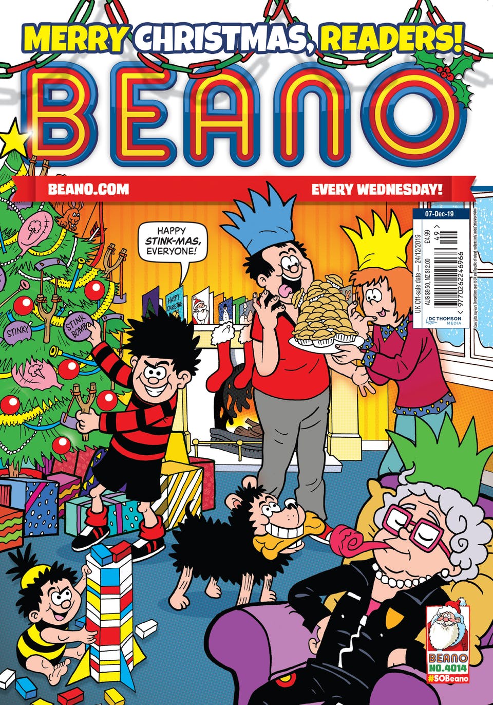 Hide and Peek! Beano reveals the top Christmas Present Hiding and ...