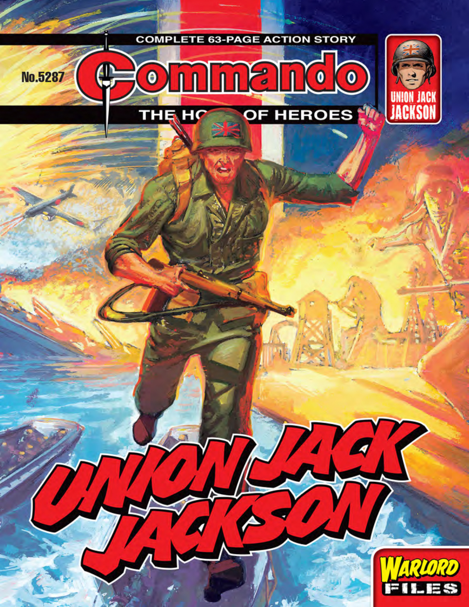 Union Jack Jackson returns in Commando comic, out this week ...