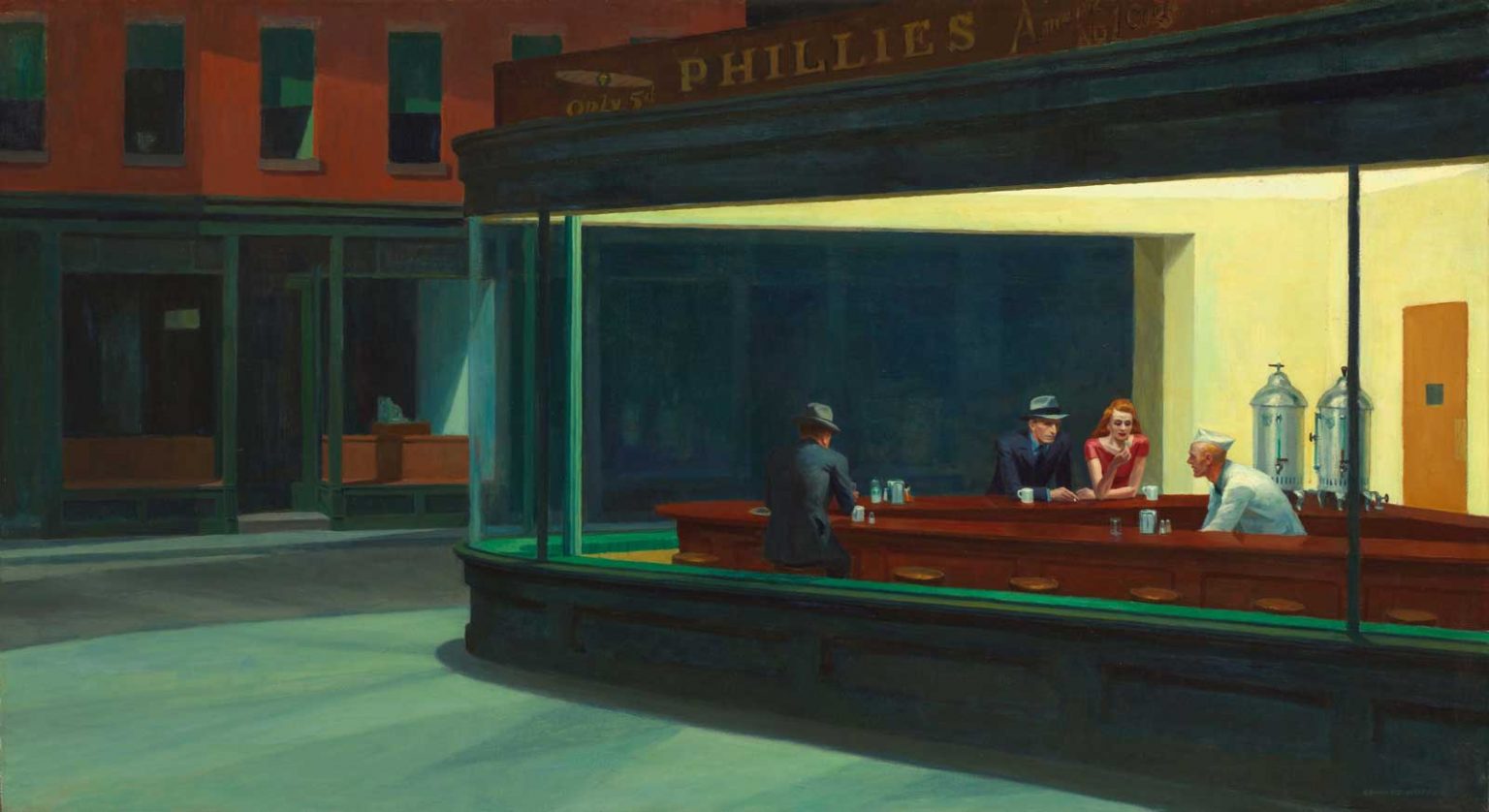 Moebius’ take on Edward Hopper’s “Nighthawks” offered as limited ...