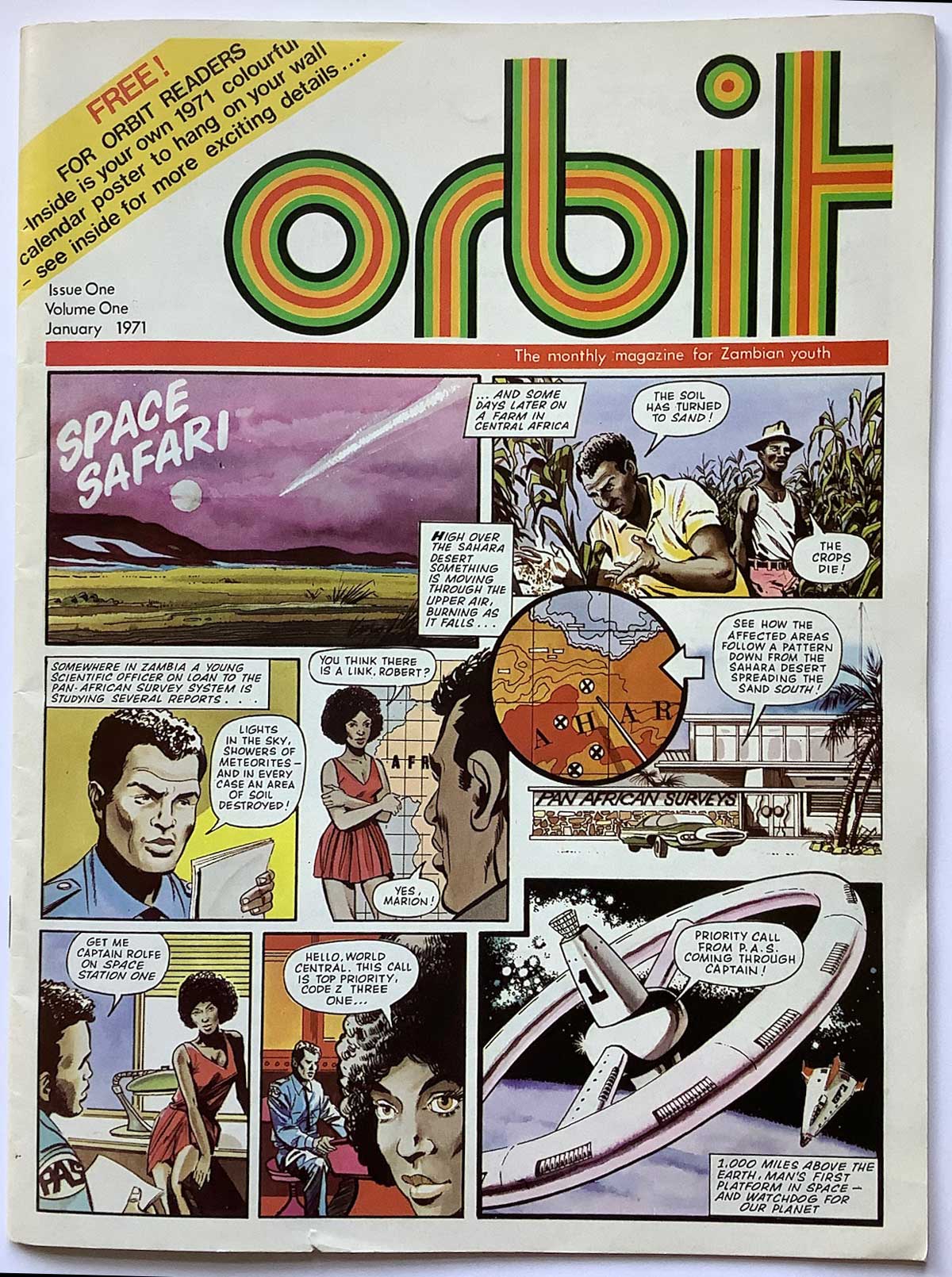 Discovering “Orbit” – Zambia’s unique science and comic magazine ...