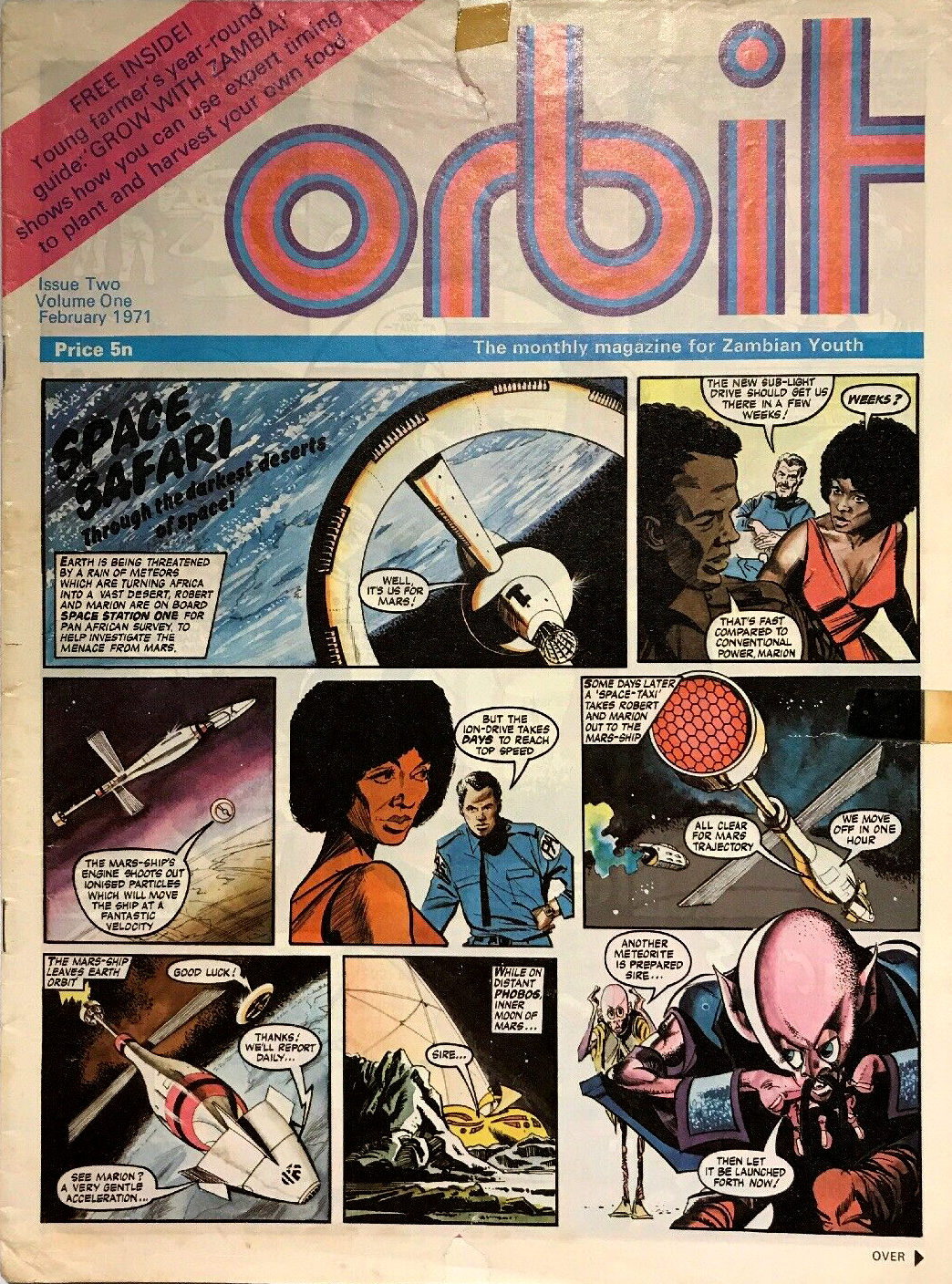 Discovering “Orbit” – Zambia’s unique science and comic magazine ...
