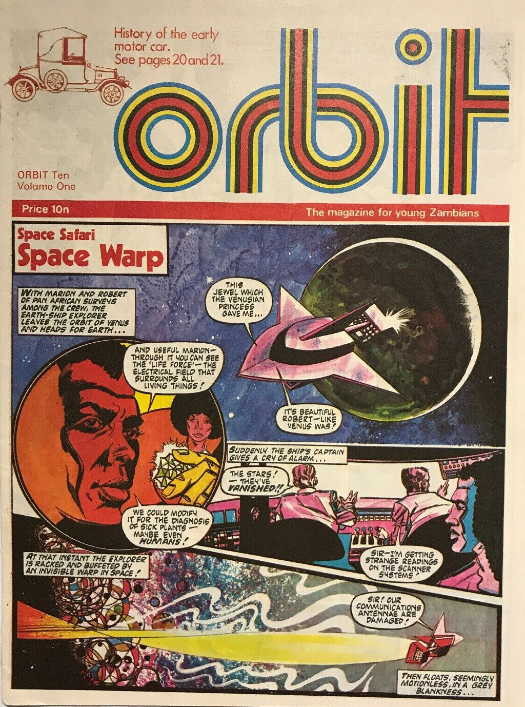 Discovering “Orbit” – Zambia’s unique science and comic magazine ...