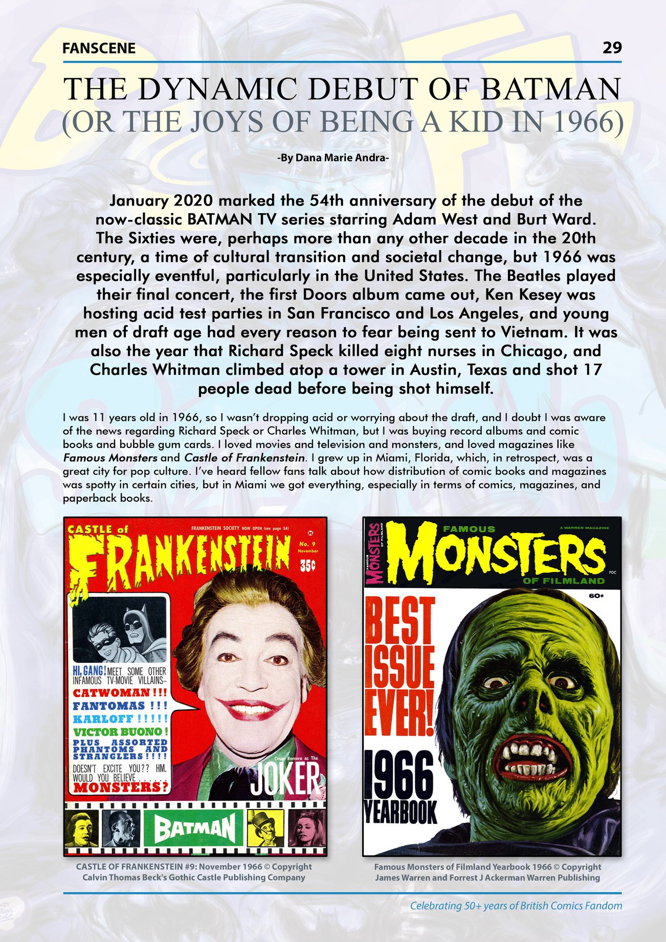 FANSCENE Issue 5 – a Batman Special issue – free digital edition ...