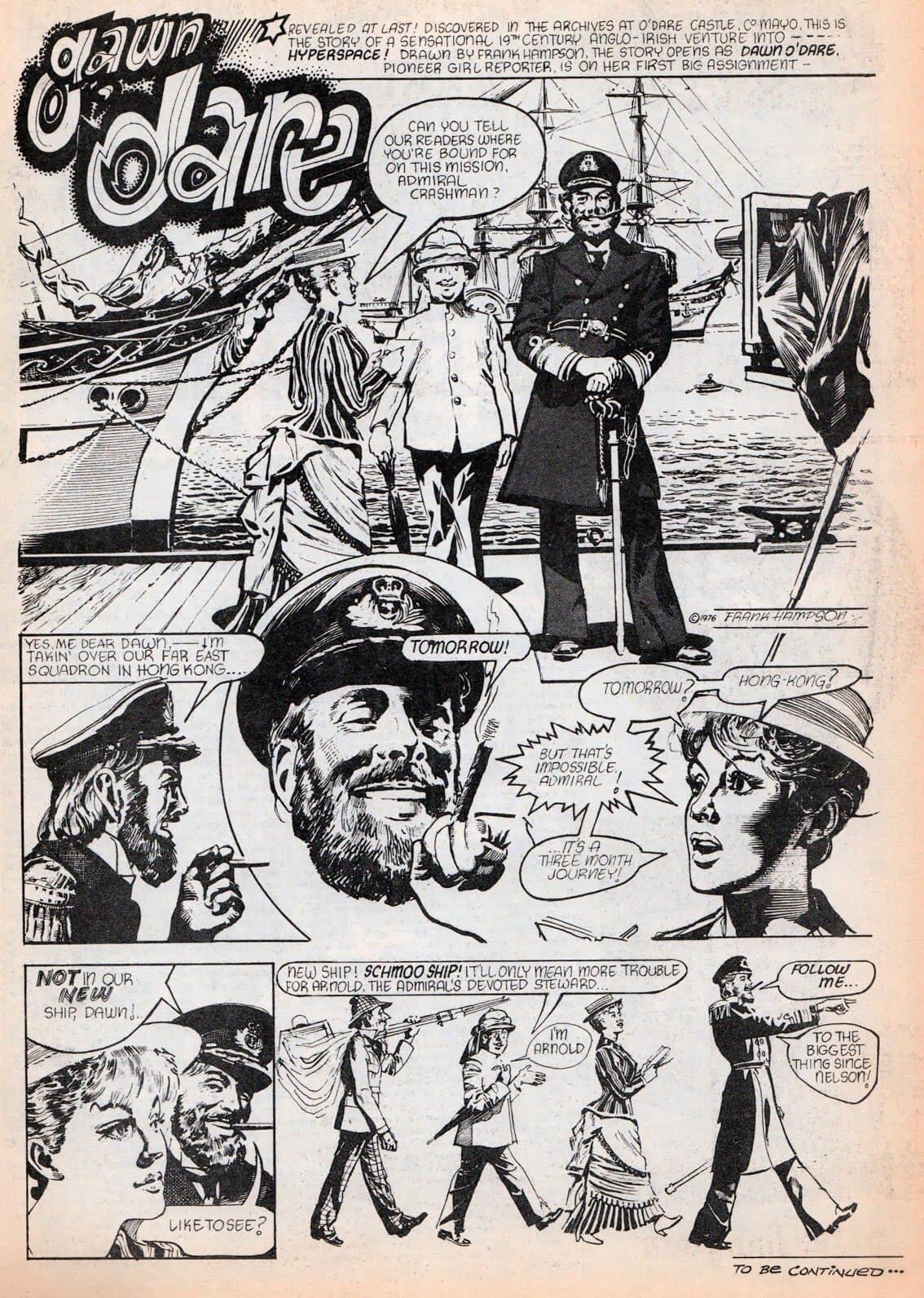 Dan Dare re-imagined for 2020! (There have been a few… changes ...