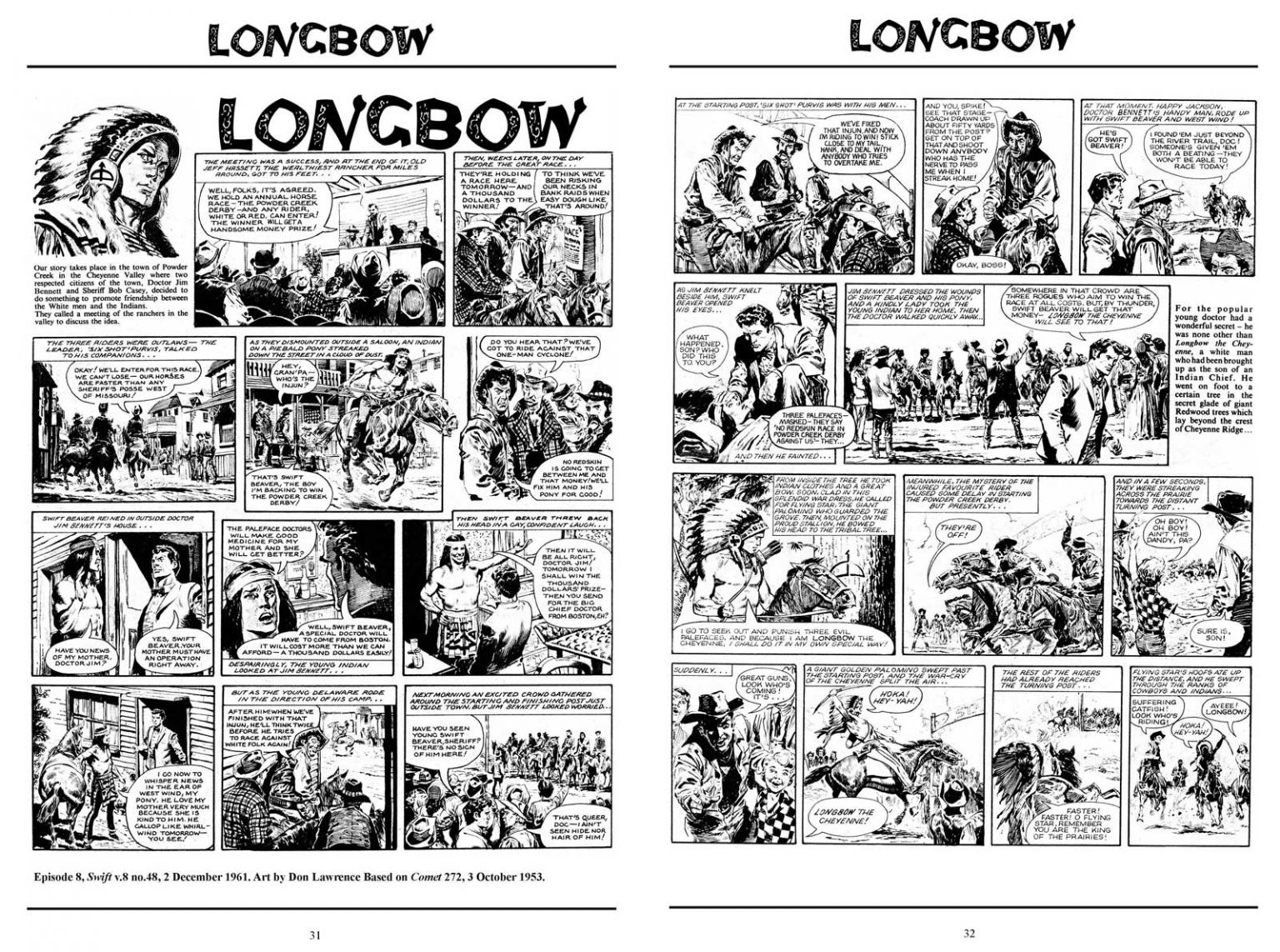 In Review: Bear Alley Books “Longbow” classic British comics ...