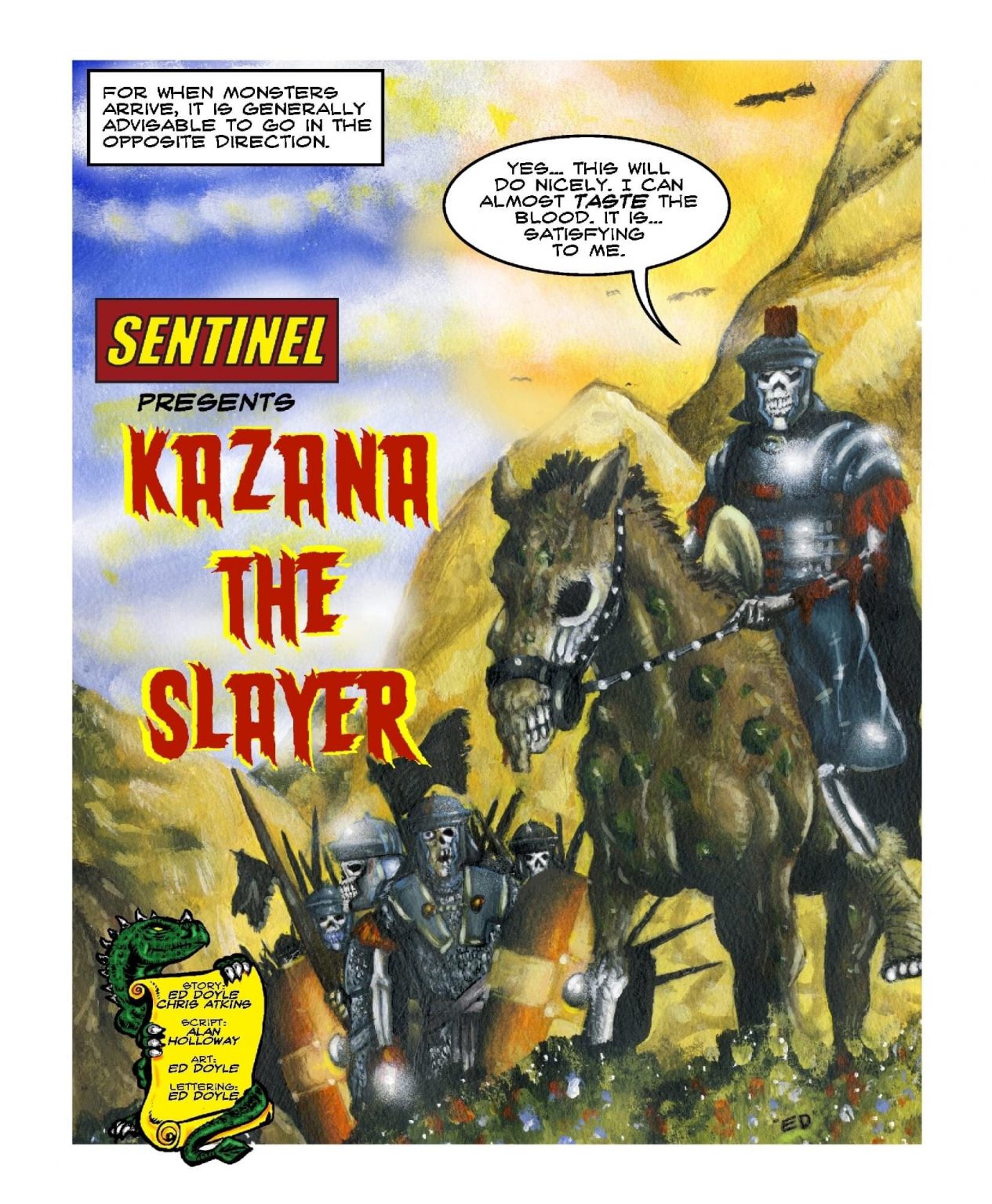 Crowdfunding Spotlight: Sentinel #5 – Kazana The Slayer – downthetubes.net