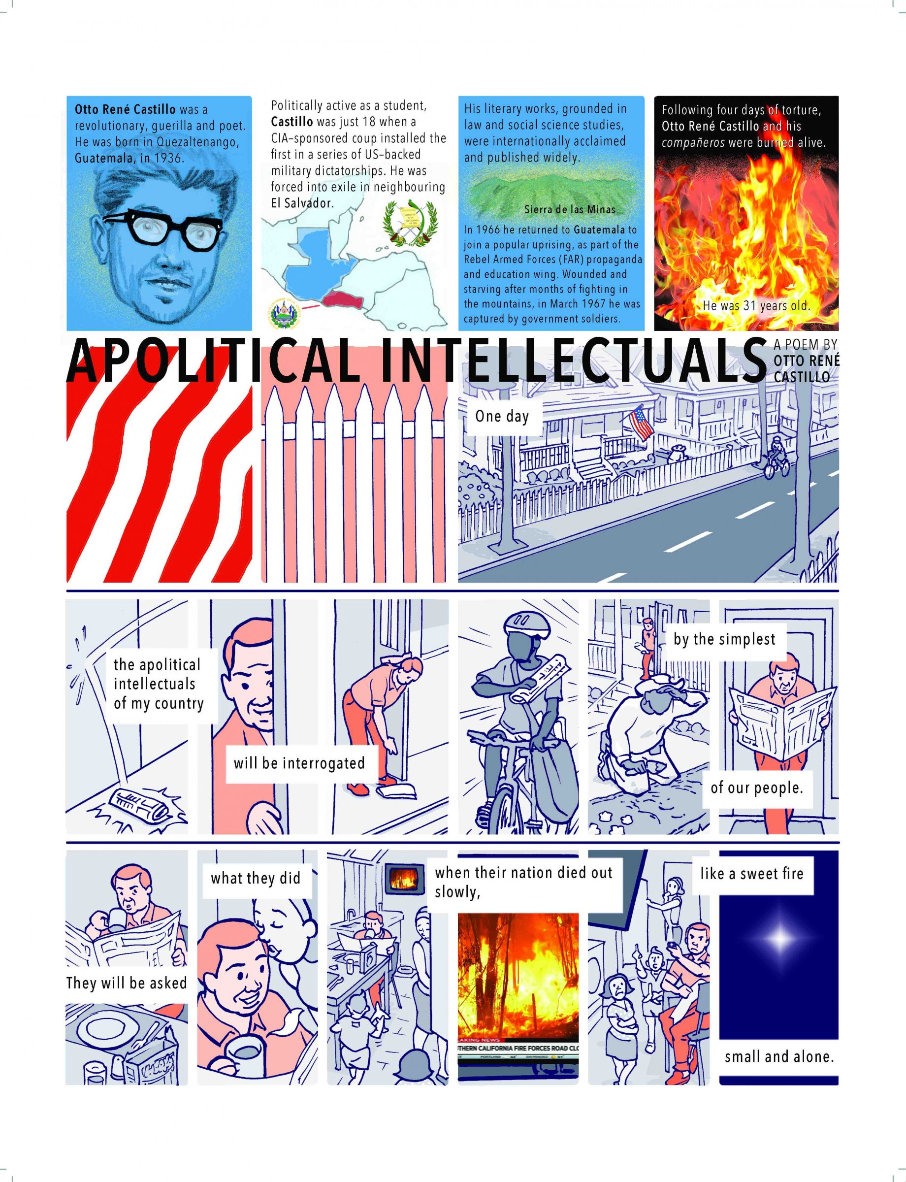 Revolutionary poet Otto René Castillo celebrated in new comic from ILYA ...