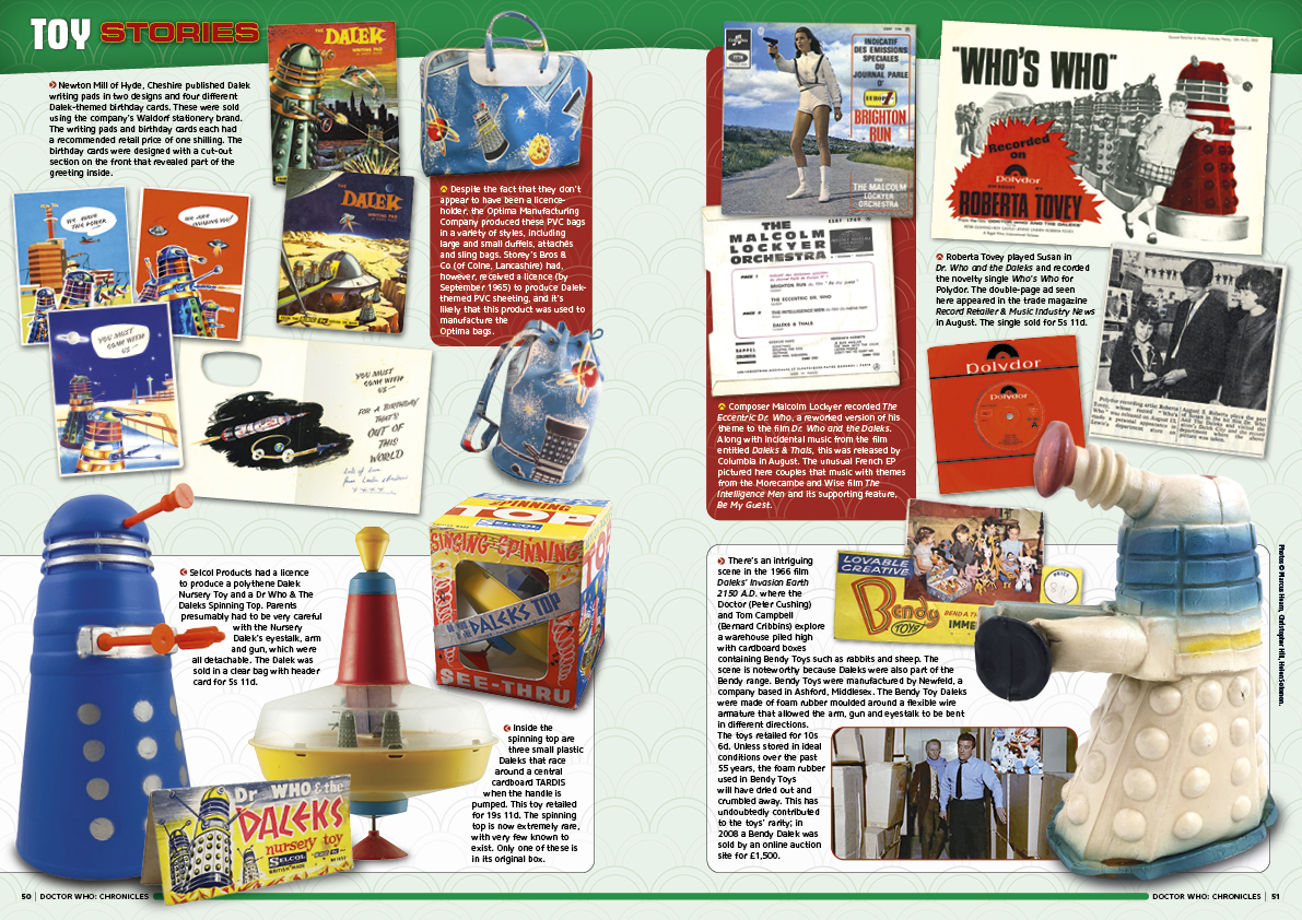 Doctor Who Chronicles, new Bookazine series, debuts – check out our ...