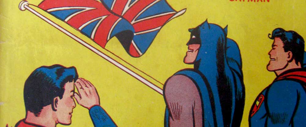 Batman, Superman and Superboy – revealed as British superheroes ...