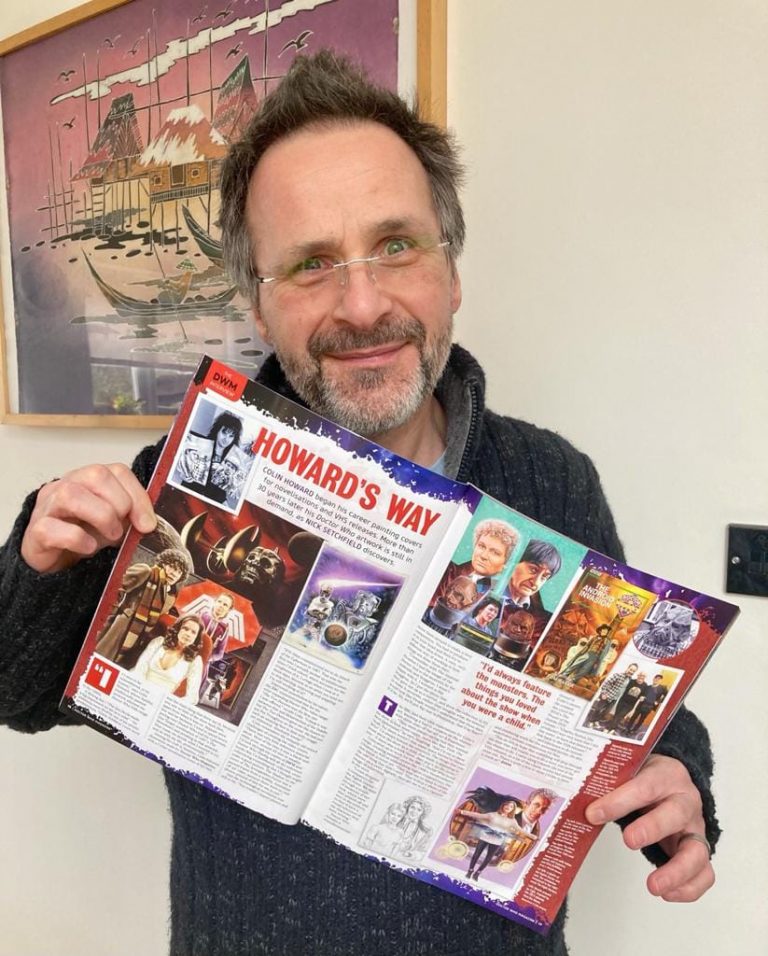 Candy Jar Books announces Colin Howard “Doctor Who” art collection ...