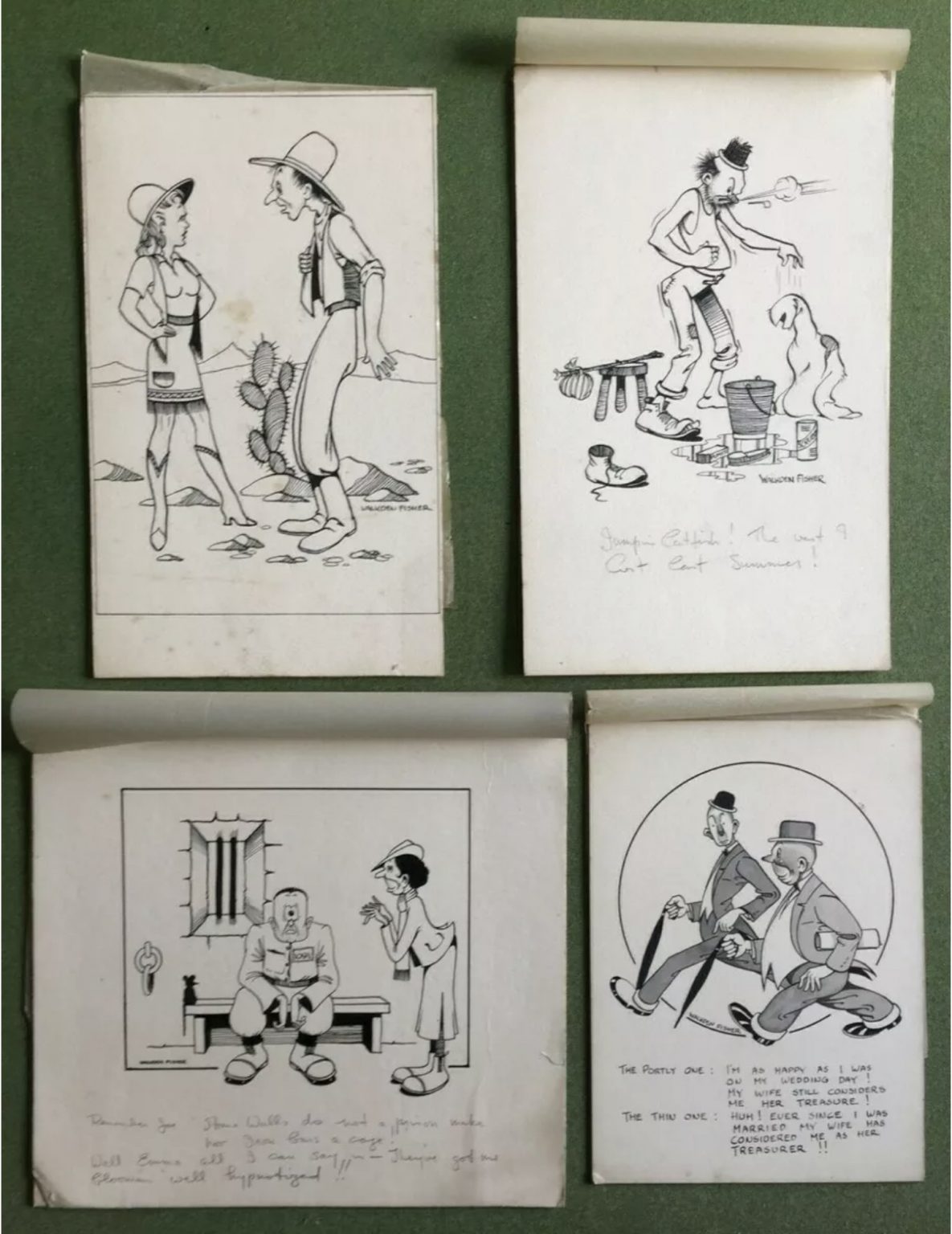 WebFind: Cartoons and art by Walkden Fisher, Leslie Starke and Arthur ...