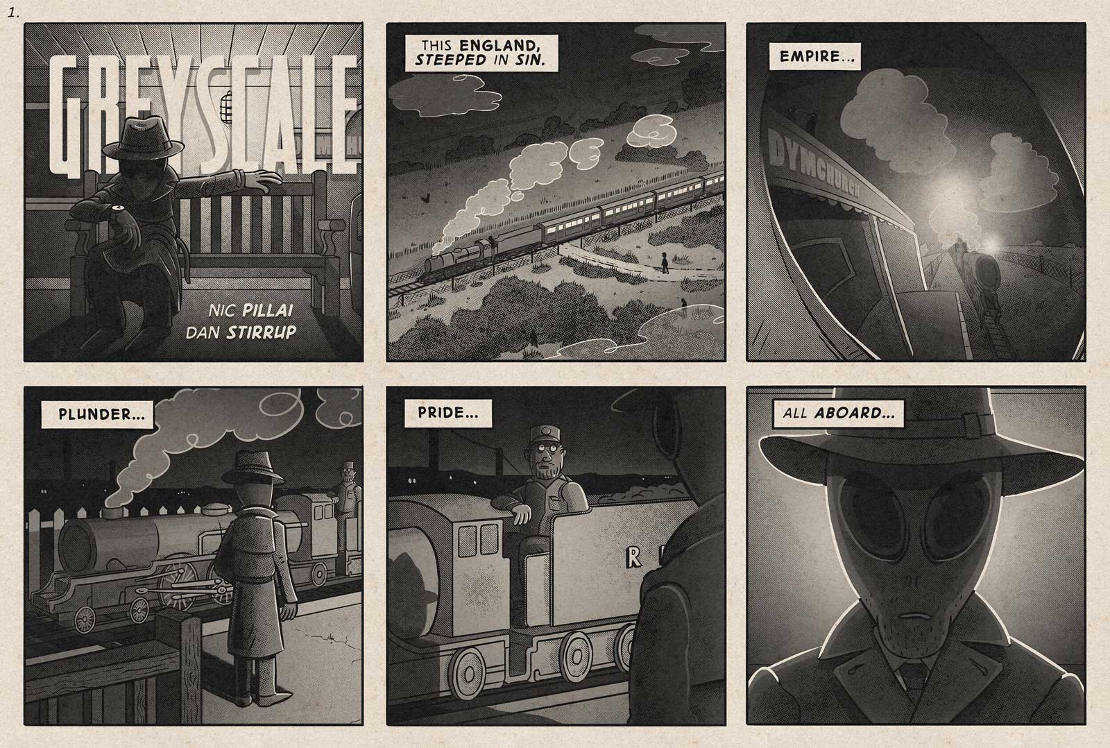 Web Comic Spotlight: Greyscale by Nic Pillai and Dan Stirrup ...