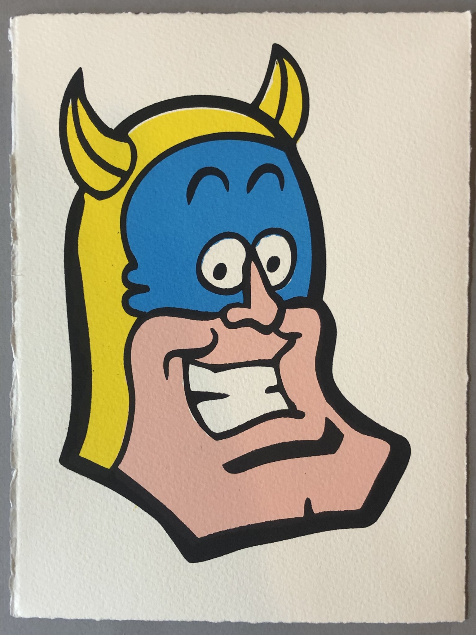 Bananaman Art Print Competition Winners! – downthetubes.net