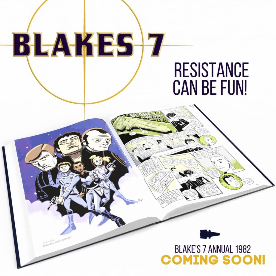 Fan-published “Blake’s 7 Annual 1982” released – downthetubes.net