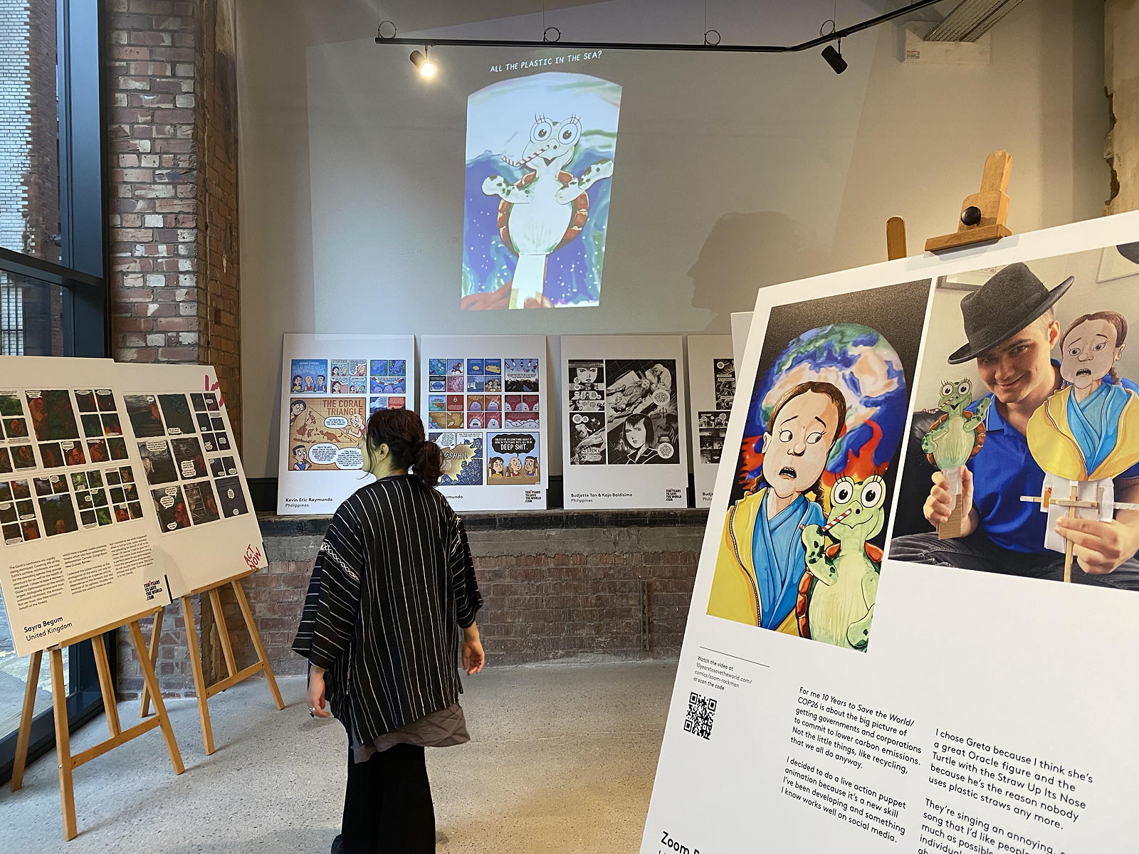 ‘Ten Years to Save the World’ international comic exhibition opens in ...