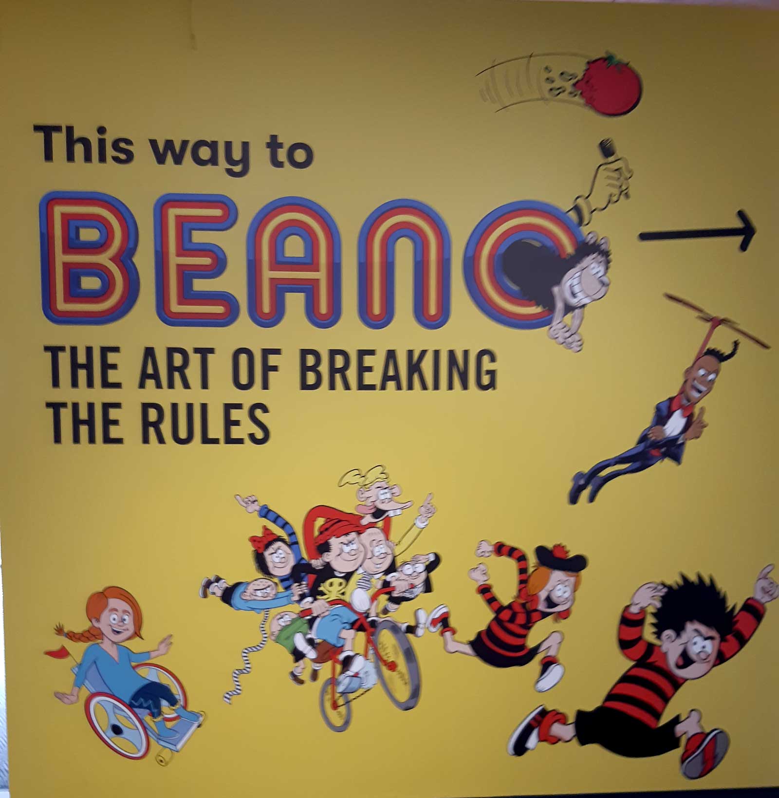In Pictures and In Review: “Beano – The Art of Breaking the Rules” at ...