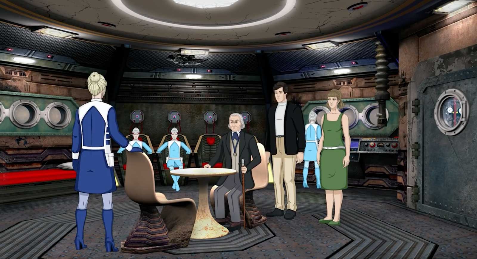 In Review: Doctor Who – Galaxy 4 – Animated Release – downthetubes.net