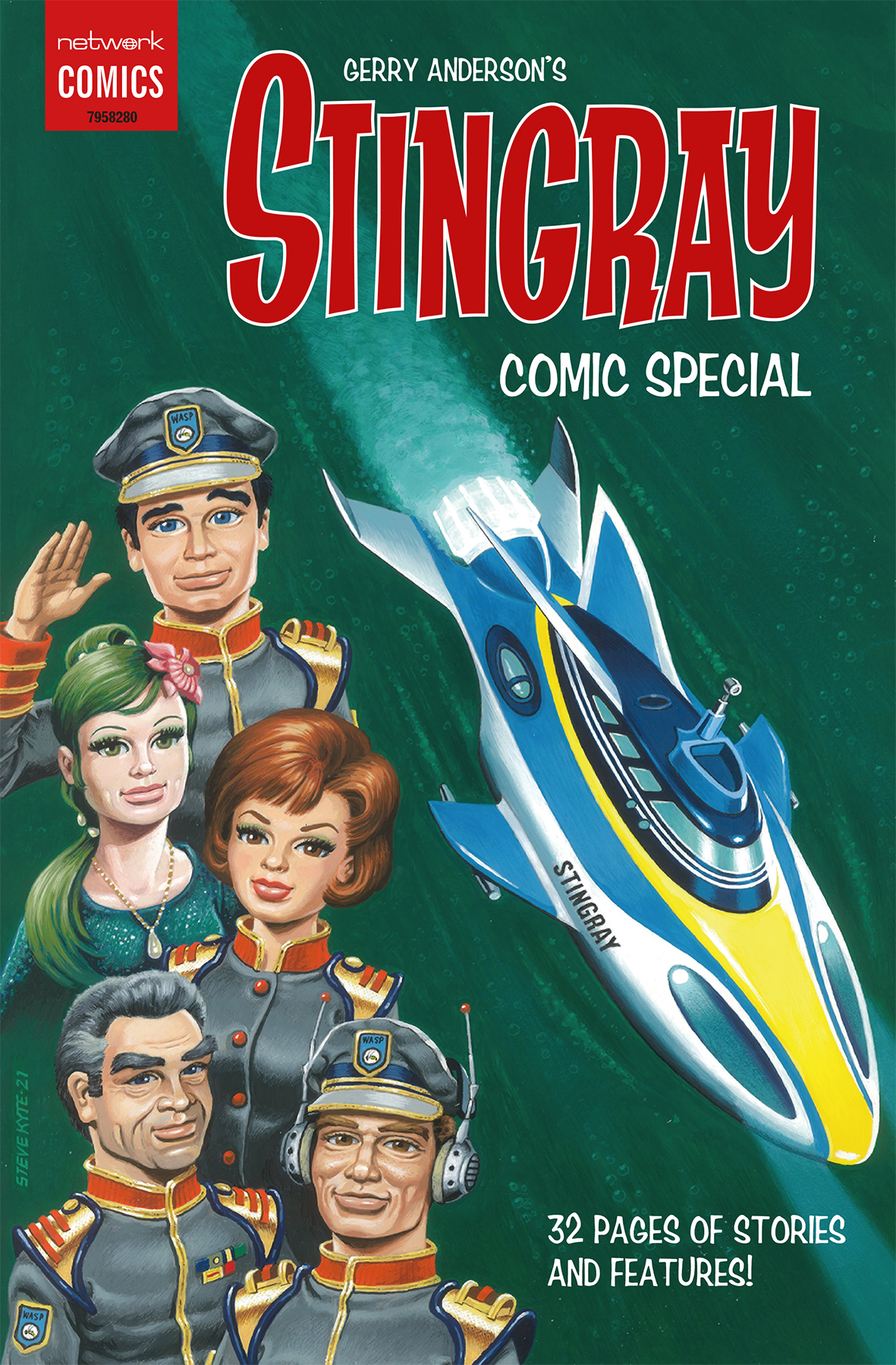 Stingray! Stingray! A new comic part of upcoming Network Blu-ray ...