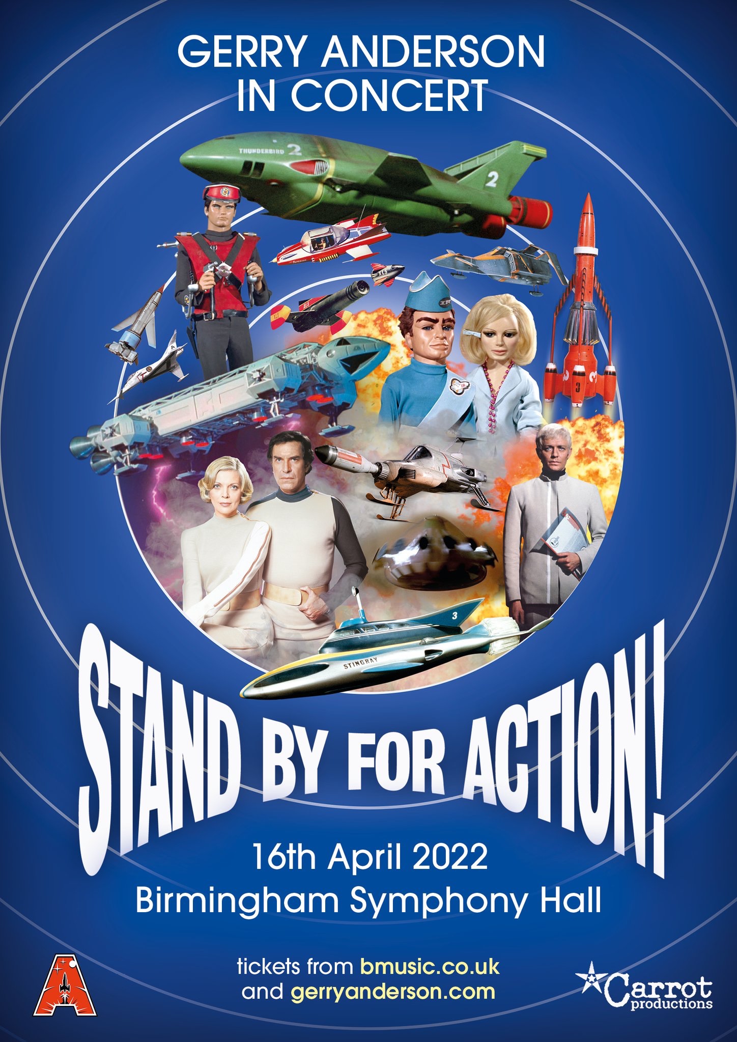 Six Decades of Themes from Gerry Anderson’s TV Shows Live in Concert ...
