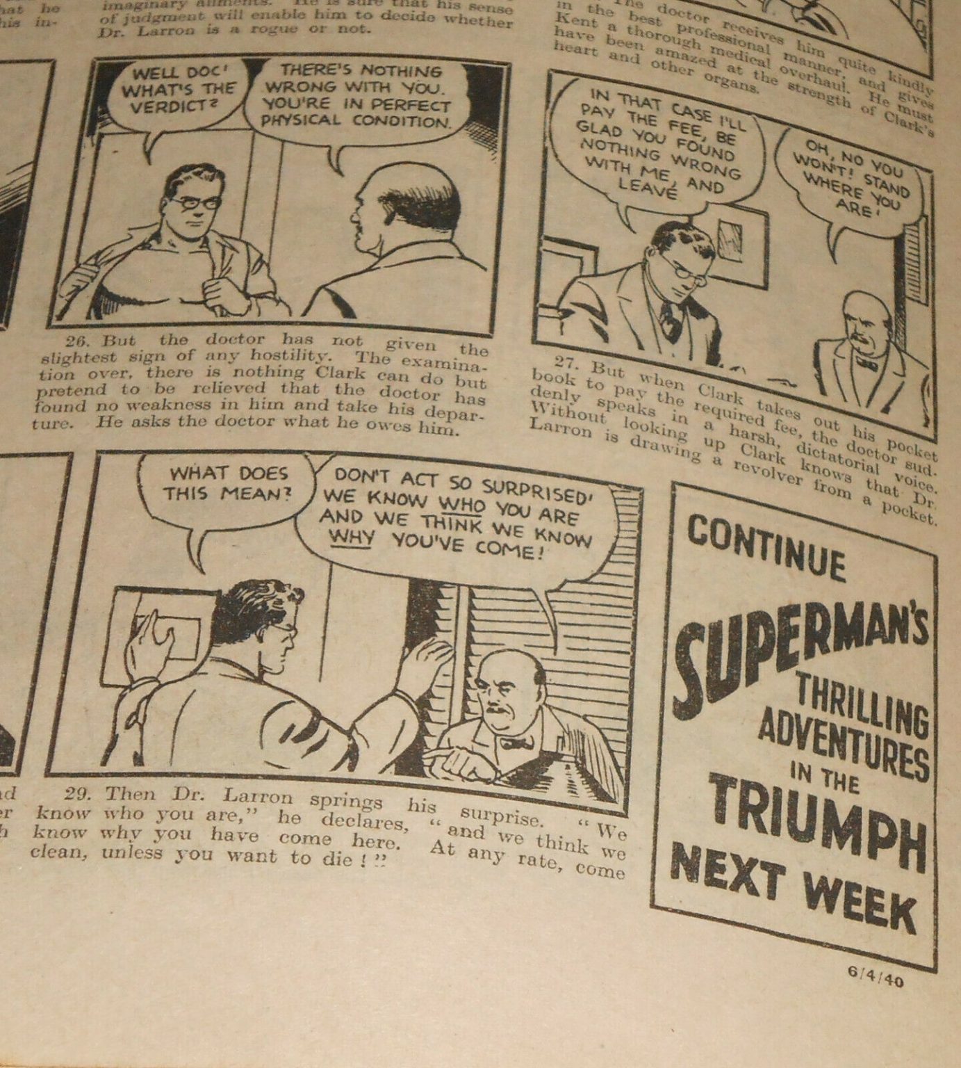Rare copies of Superman’s first appearances outside the United States ...