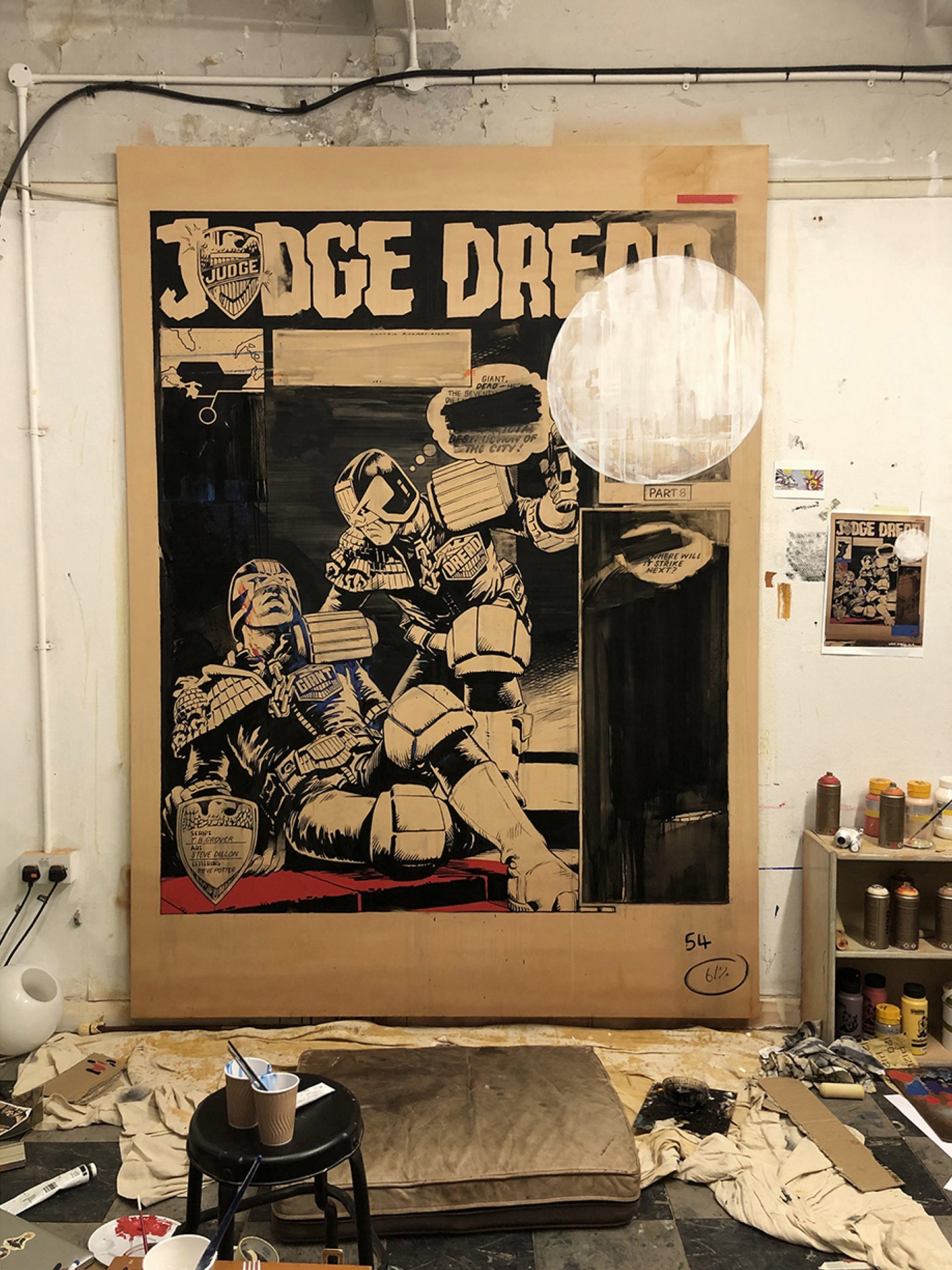 Glyn Dillon 2000AD-inspired art included in new London exhibition ...