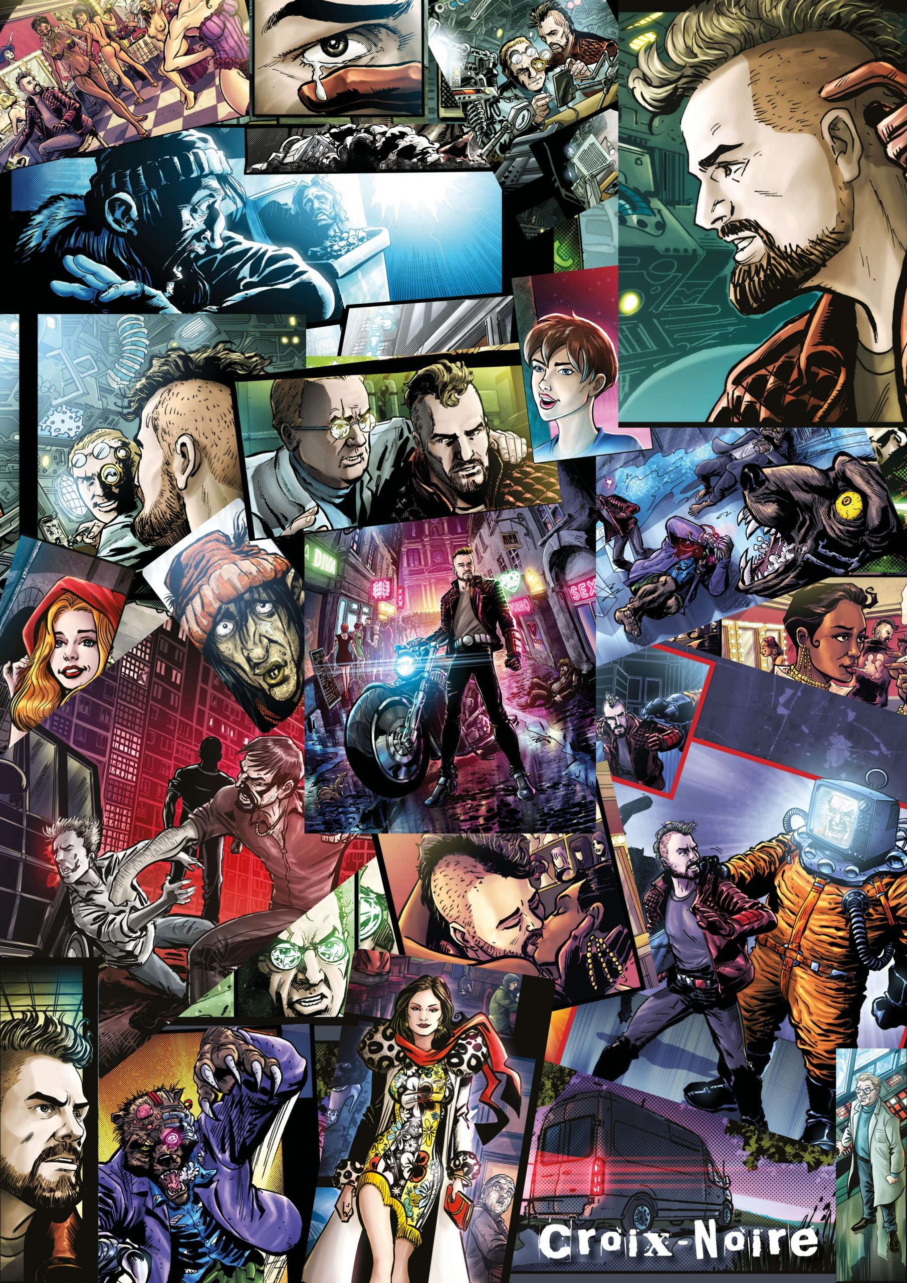 New Croixe-Noire crossmedia project comic heads to newsagents this ...